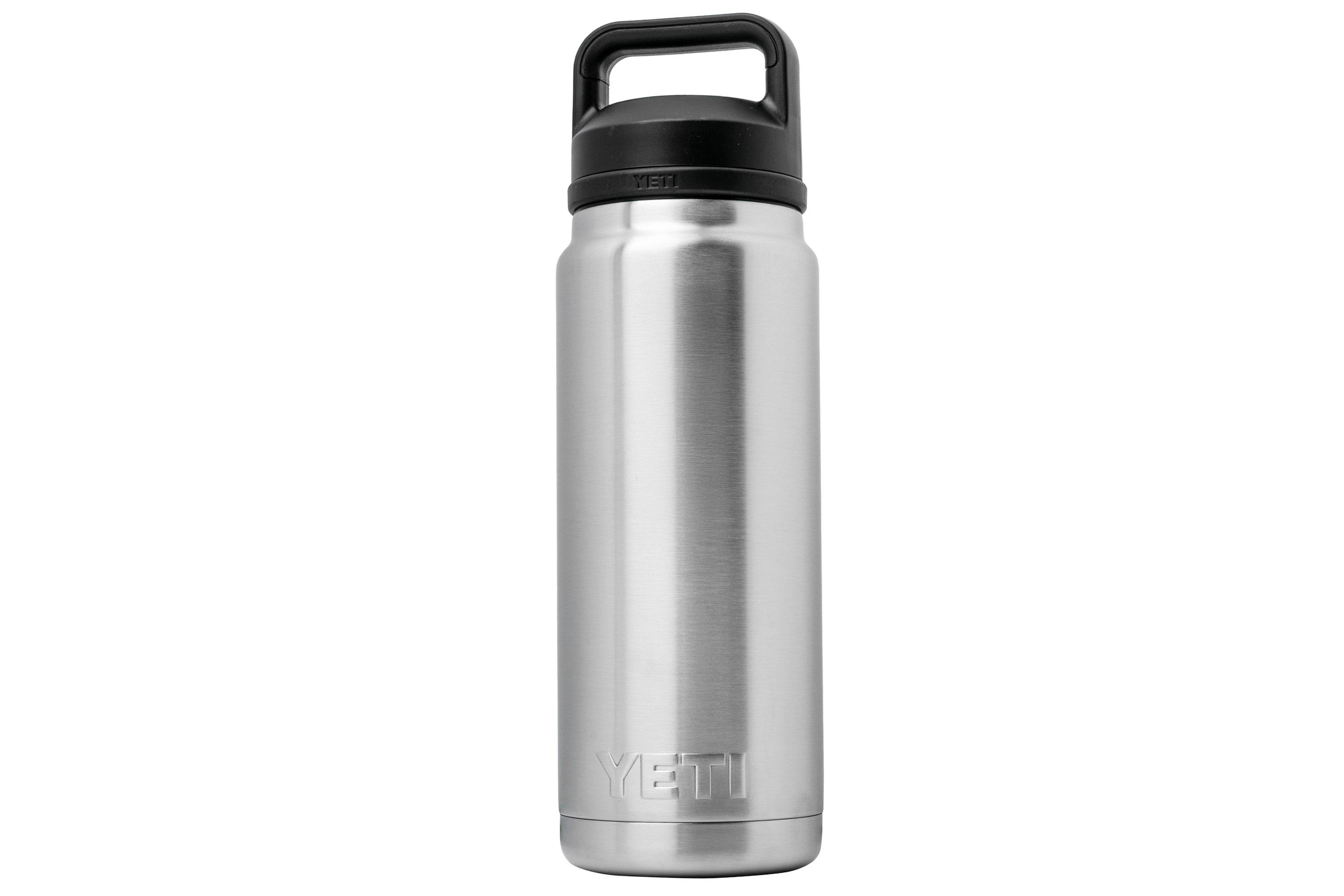 Yeti Rambler Bottle 26oz Chug Cap, Stainless Steel, thermos bottle with ...