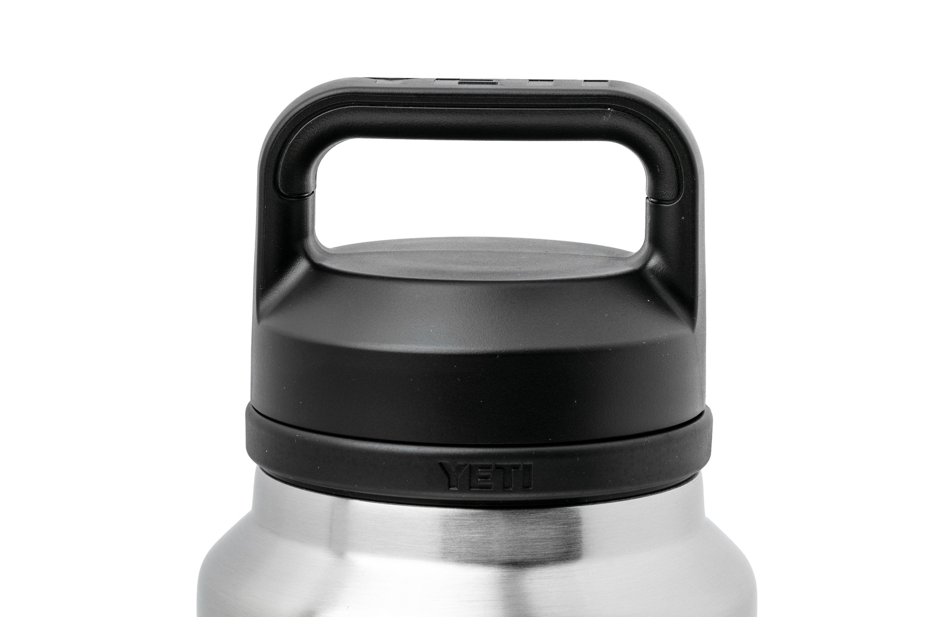 Yeti Rambler Bottle 36oz Chug Cap, Stainless Steel, garrafa térmica com ...