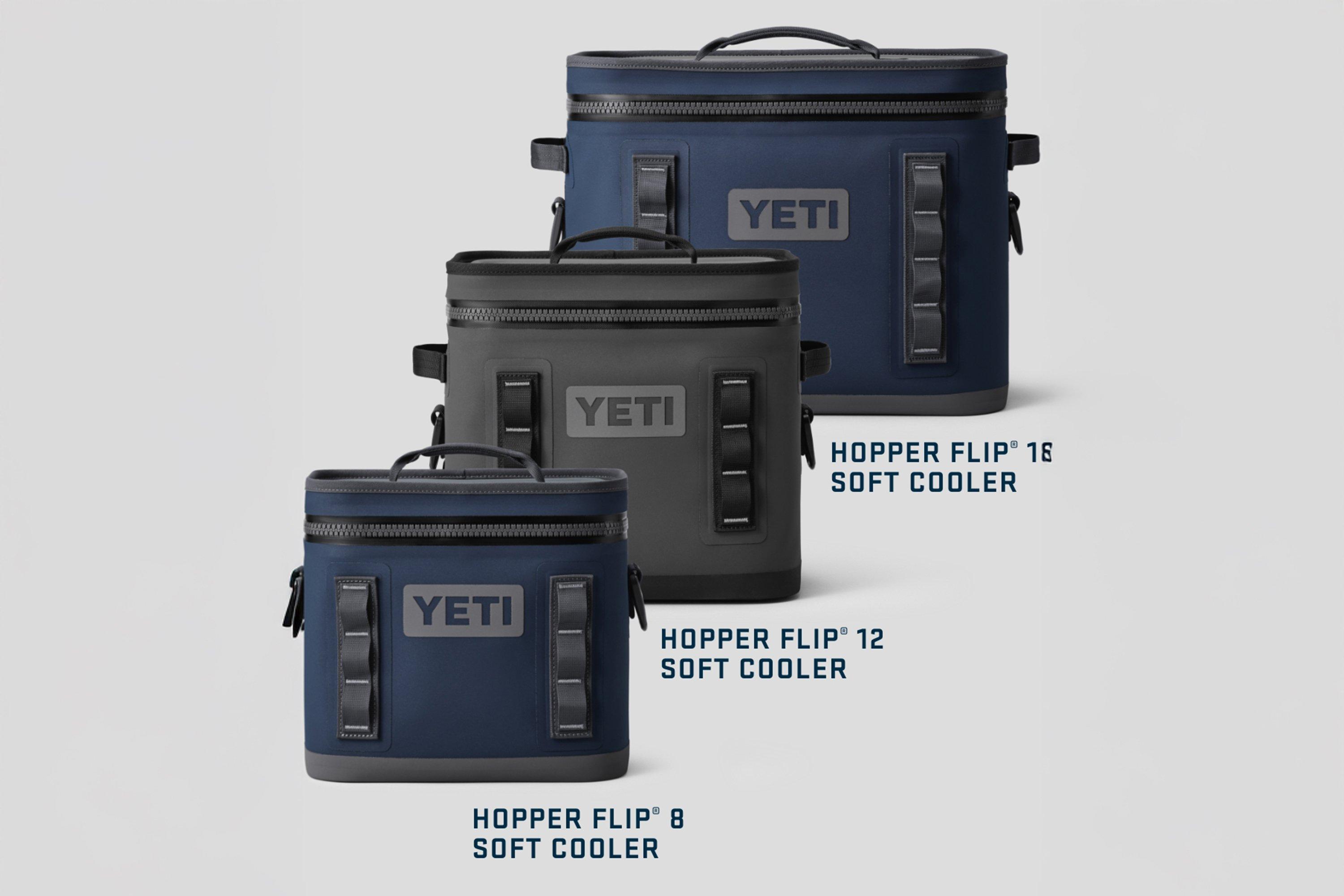 Yeti Hopper Flip 12L Cooler Bag, Navy Blue, cool bag with shoulder ...