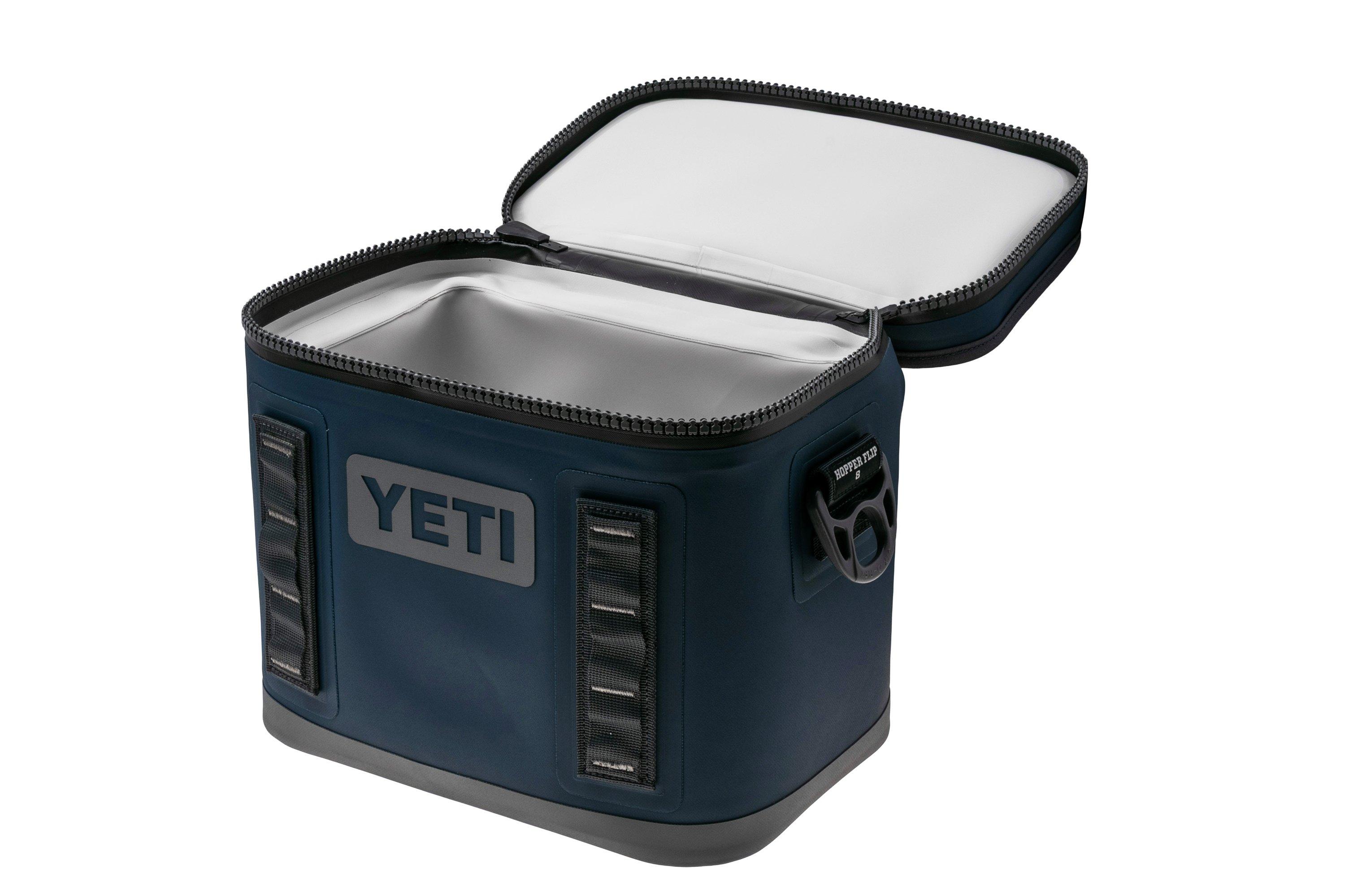 Yeti Hopper Flip 8L Cooler Bag, Navy Blue, cool bag with shoulder strap ...
