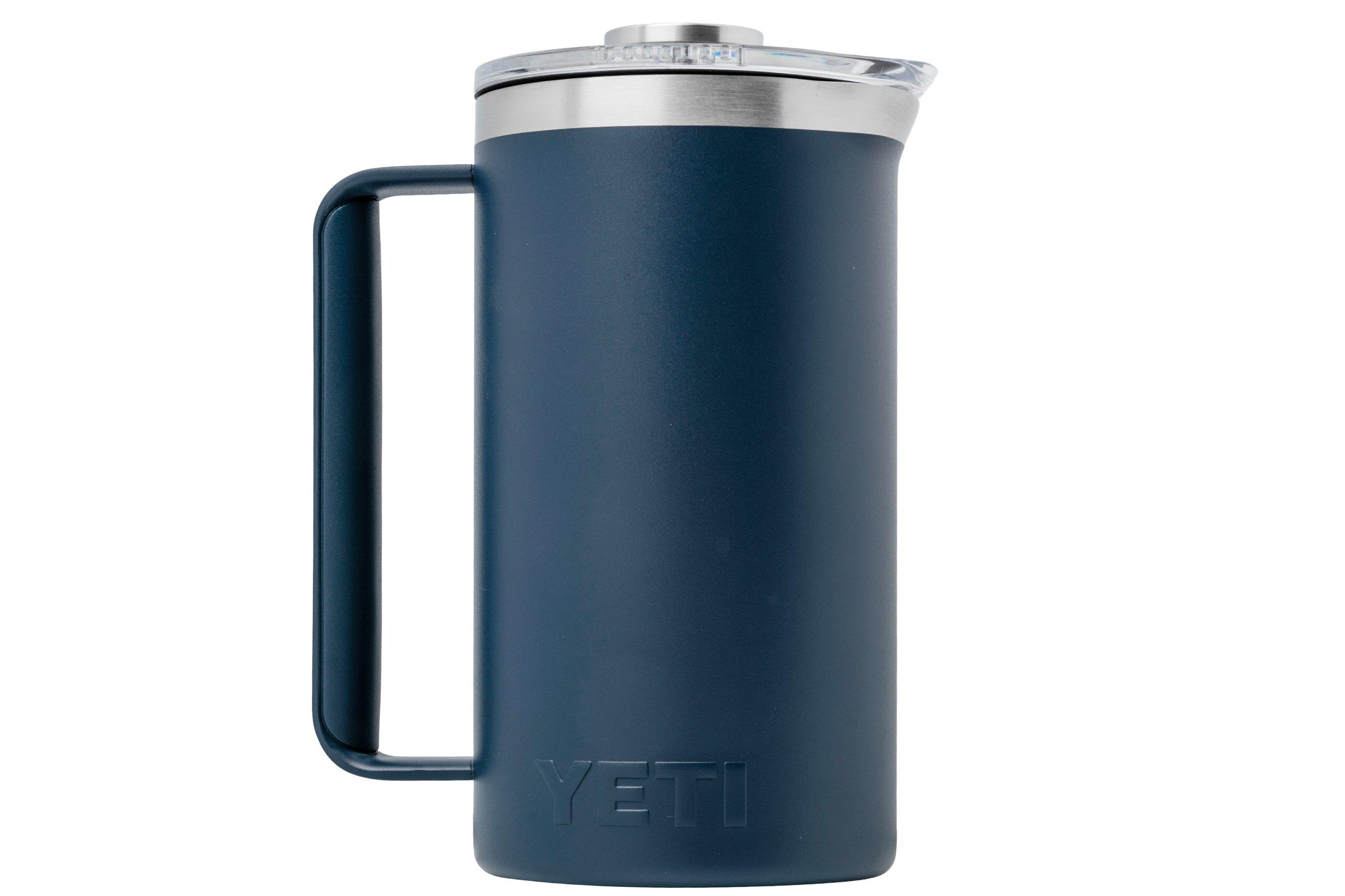 Yeti Rambler French Press 34oz Twist-To-Lock Lid, Navy Blue, thermos ...