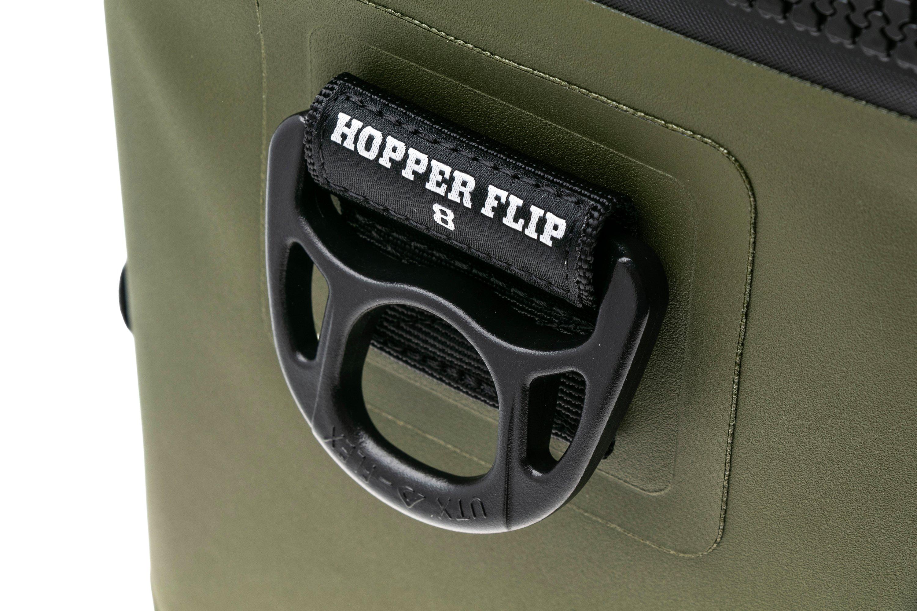 Yeti Hopper Flip 8L Cooler Bag, Olive Green, cool bag with shoulder ...