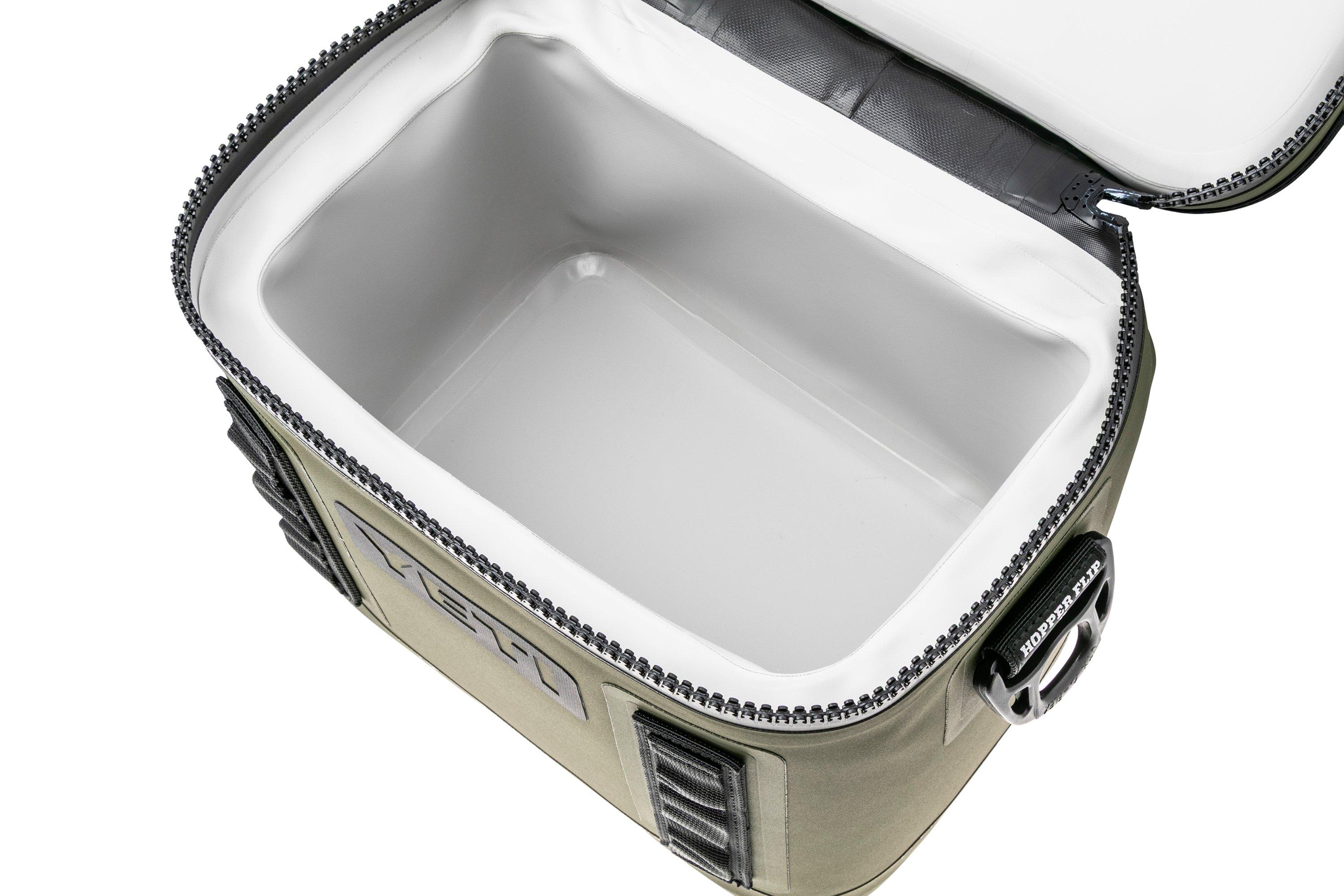 Yeti Hopper Flip 8L Cooler Bag, Olive Green, cool bag with shoulder ...
