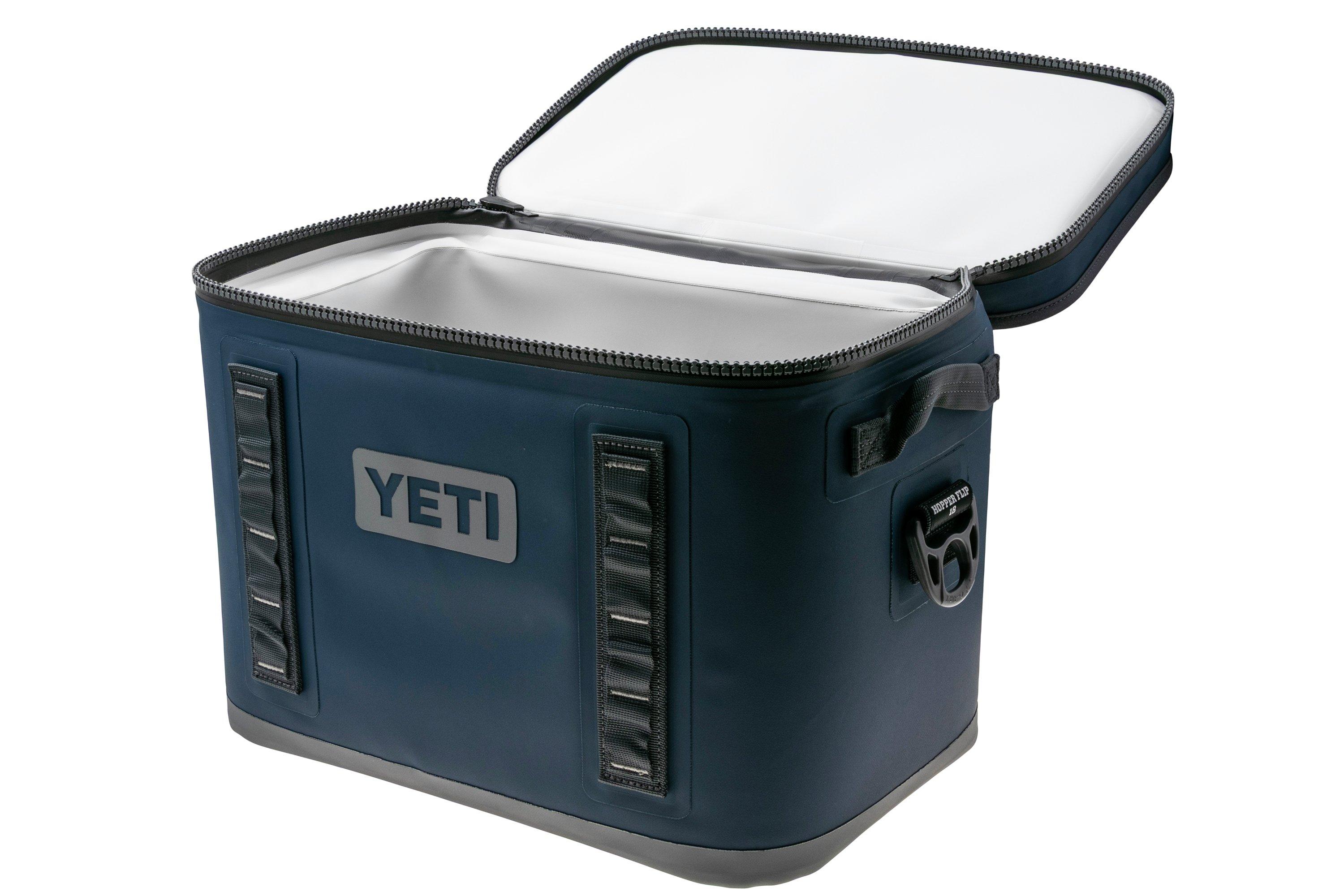 Yeti Hopper Flip 18L Cooler Bag, Navy Blue, saco térmico com alça para ...