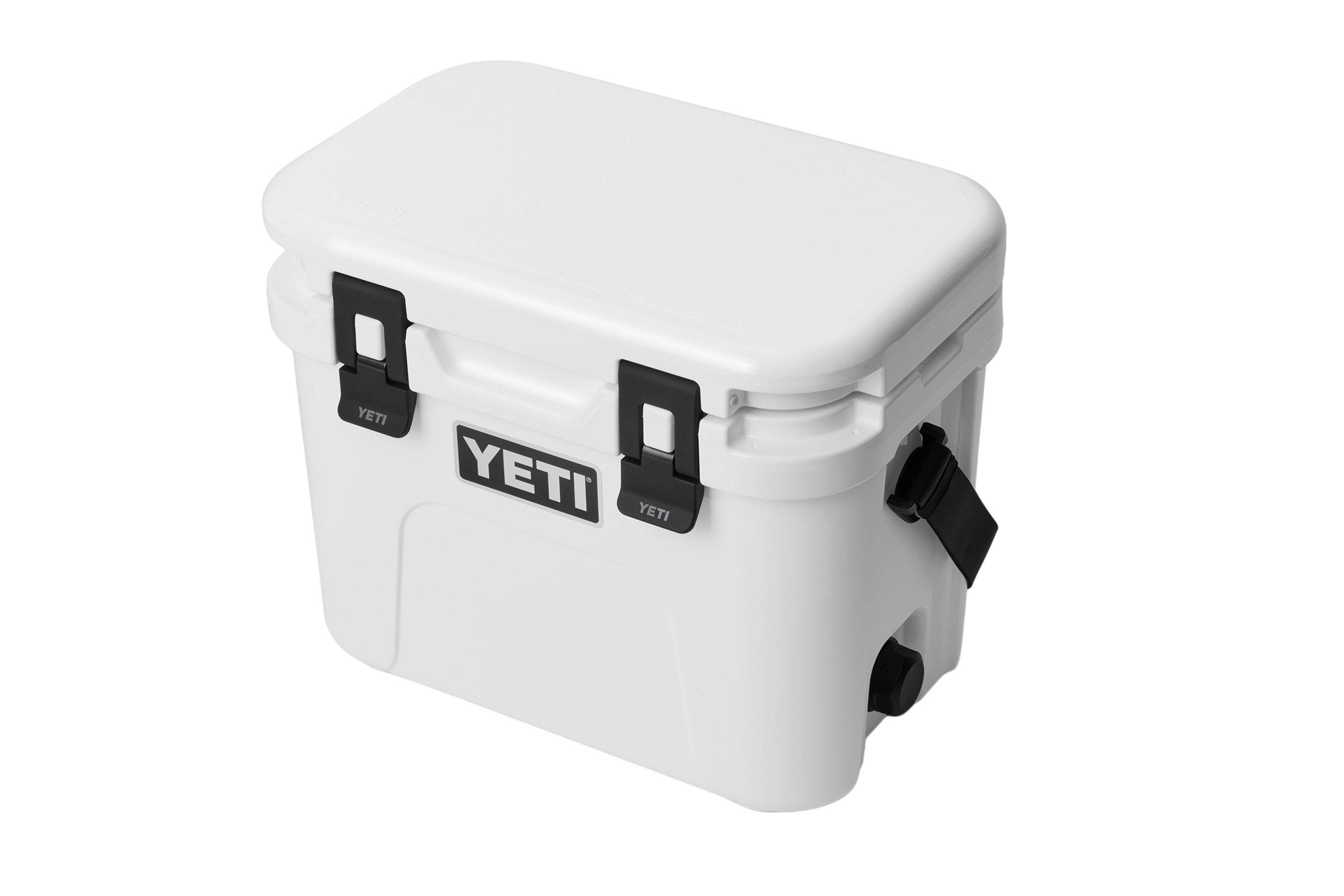 Yeti Roadie 15L Cooler, White, cool box with shoulder strap ...
