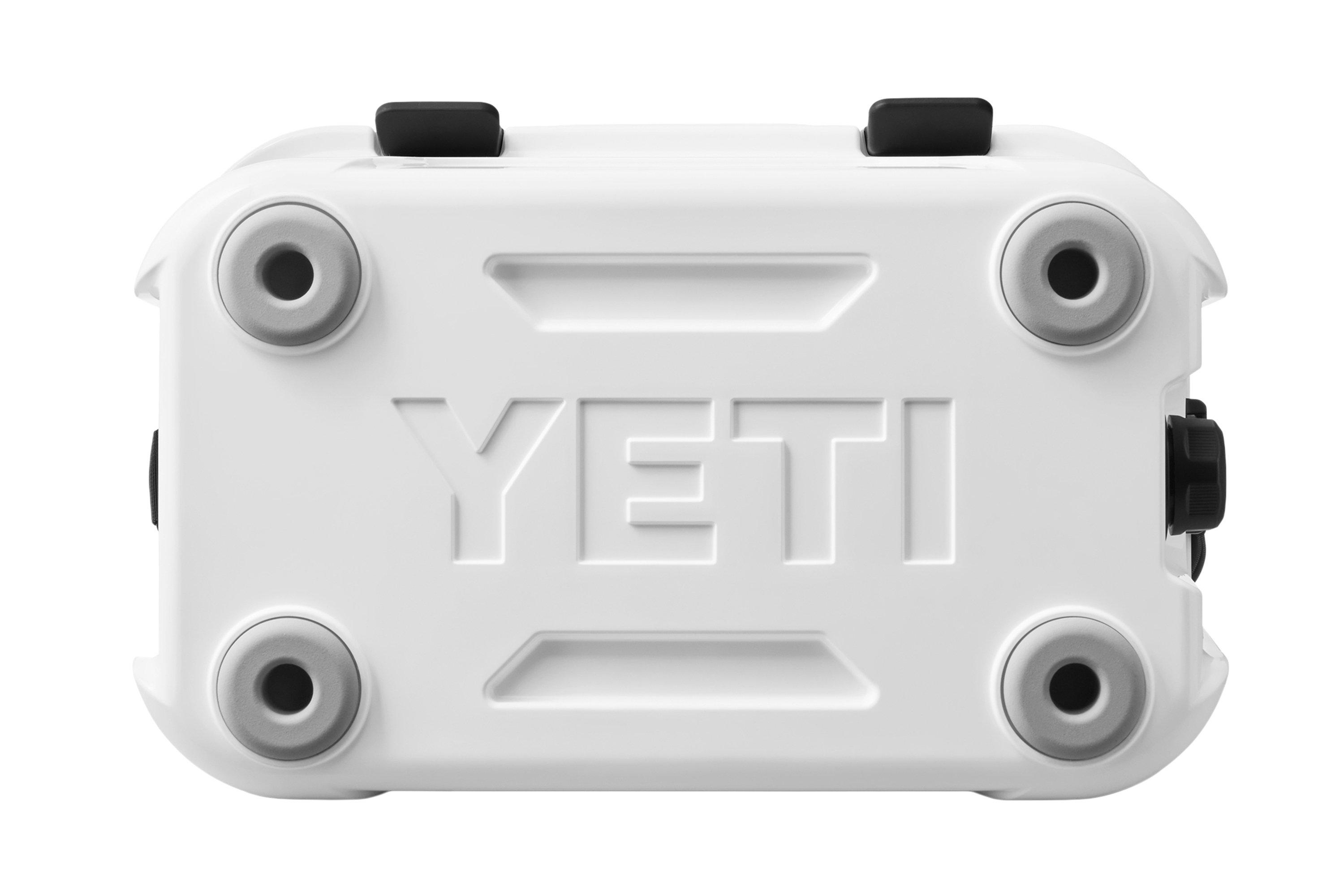 Yeti Roadie 15L Cooler, White, cool box with shoulder strap ...