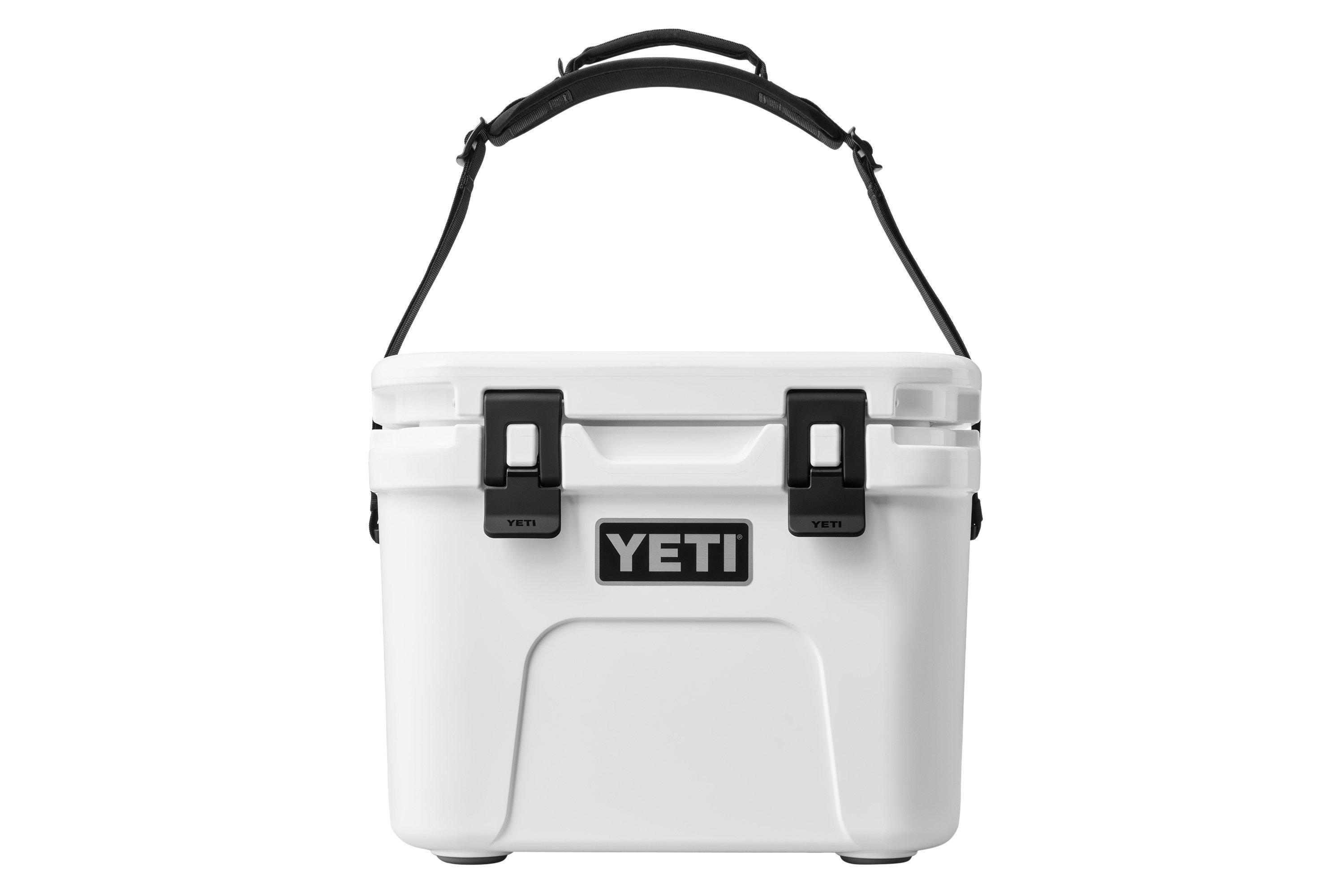 Yeti Roadie 15L Cooler, White, cool box with shoulder strap ...