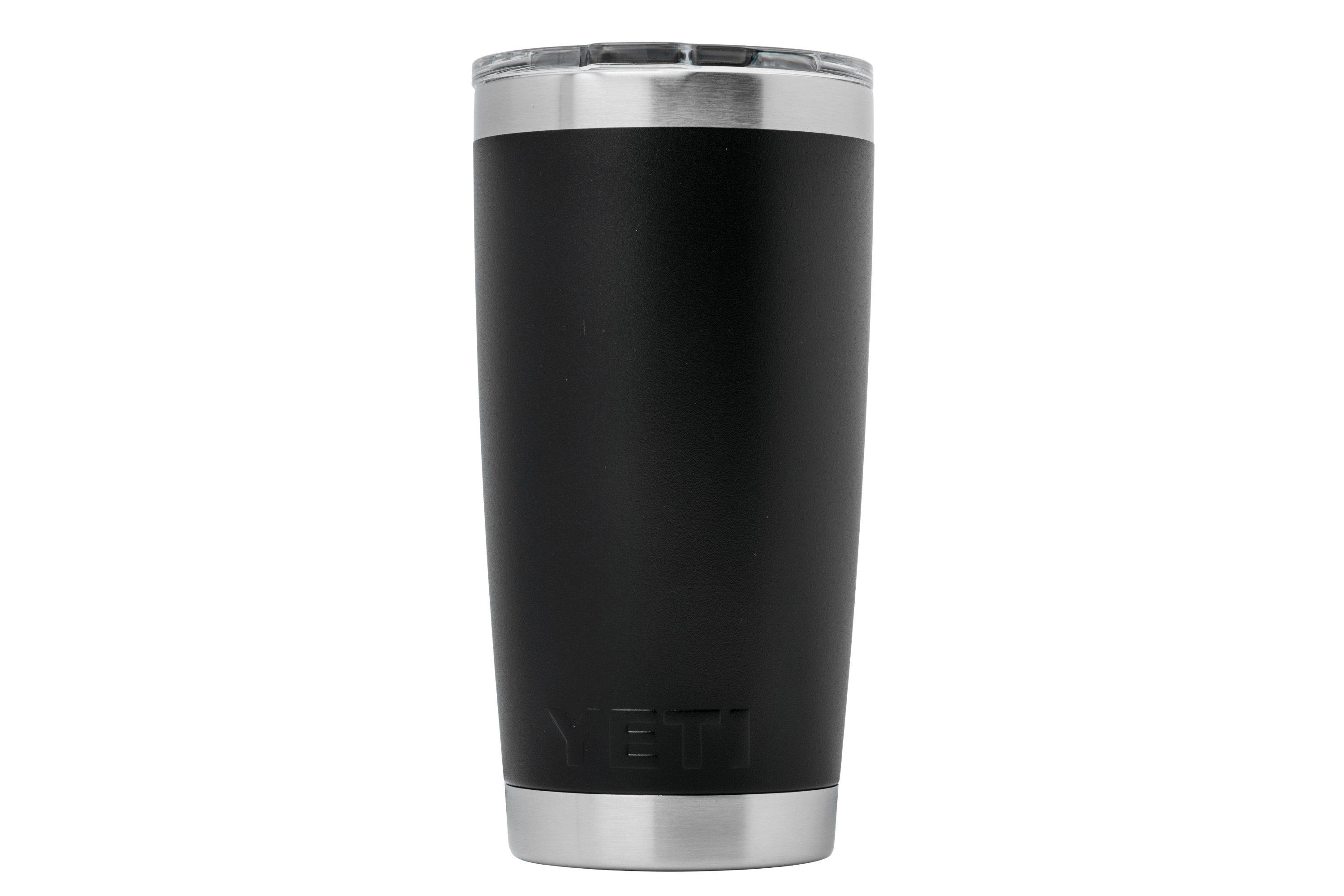 Yeti Rambler Tumbler Cup 20oz Mag Slider Lid, Black, thermos tumbler ...