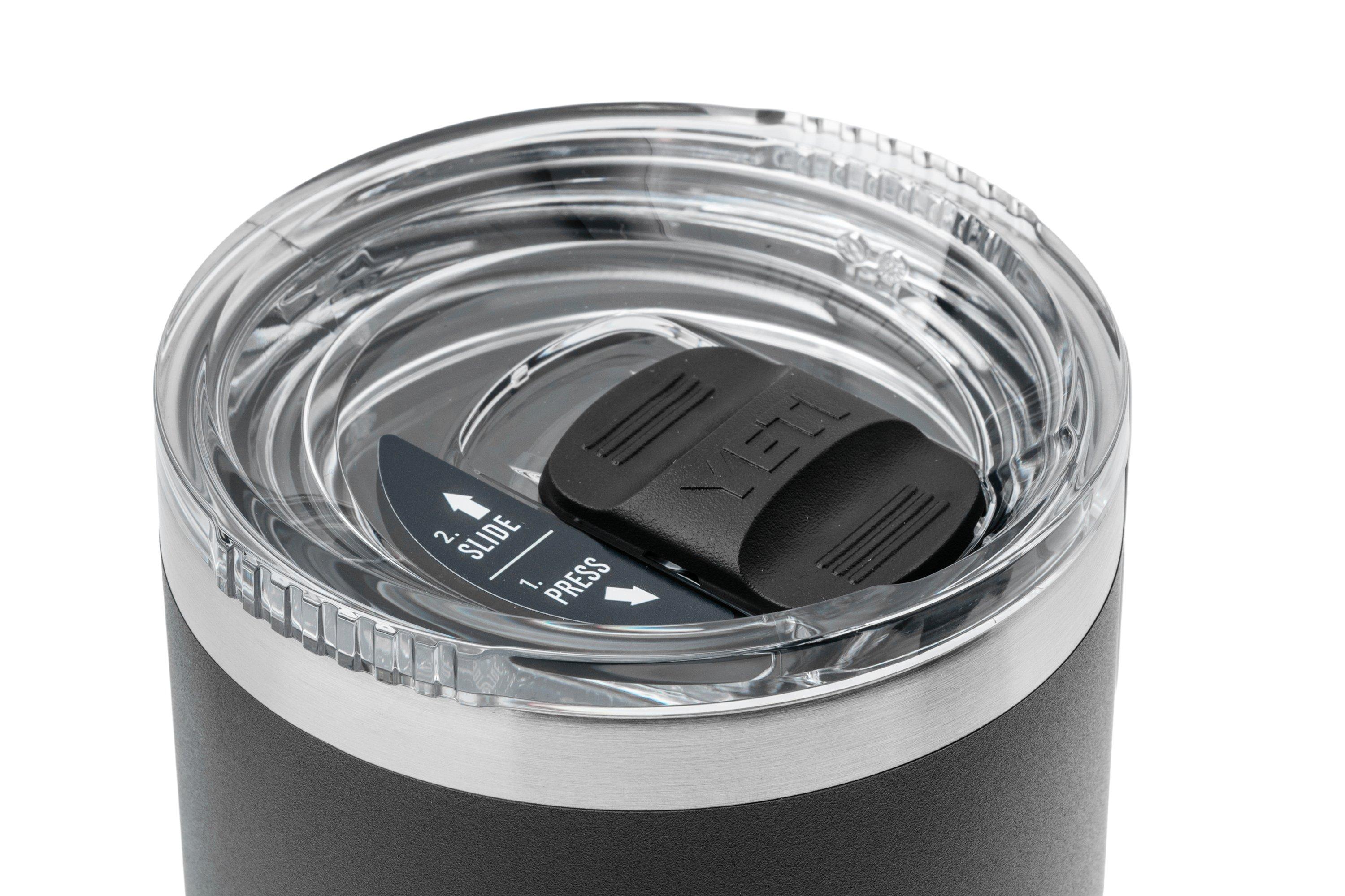 Yeti Rambler Travel Mug 30oz Stronghold Lid, Black, thermos travel mug ...