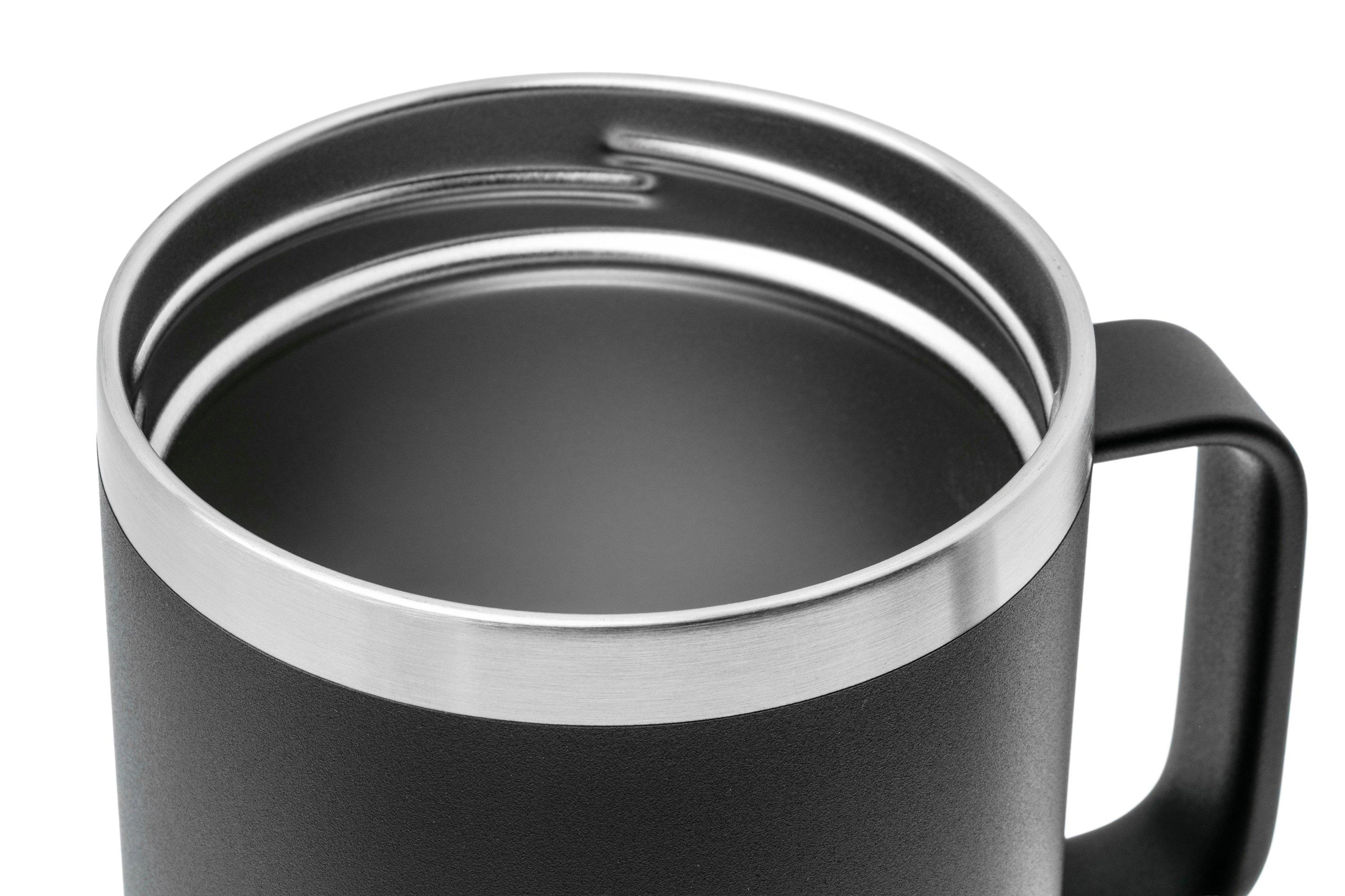 Yeti Rambler Travel Mug 30oz Stronghold Lid, Black, thermos travel mug ...