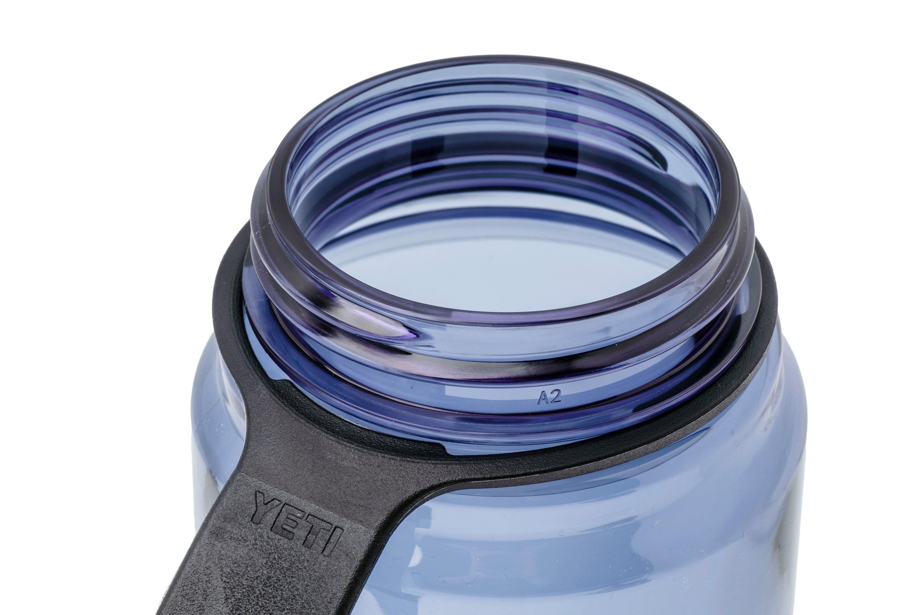Yeti Yonder Water Bottle 25oz Tether Cap, Navy Blue, bottle with loop ...