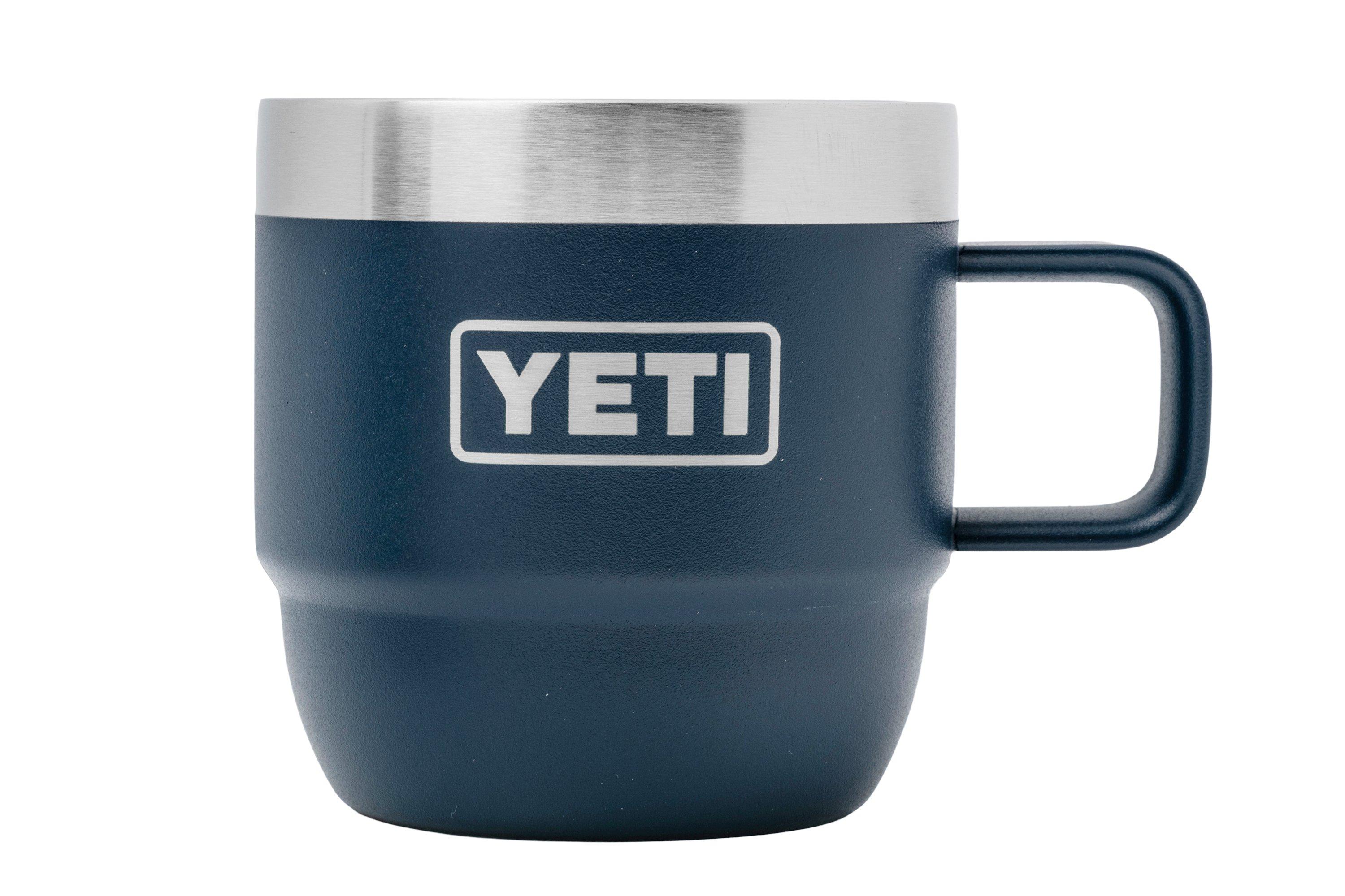 Yeti Rambler Stackable Mugs 6oz, Navy Blue, stackable thermos mugs, 177 ...