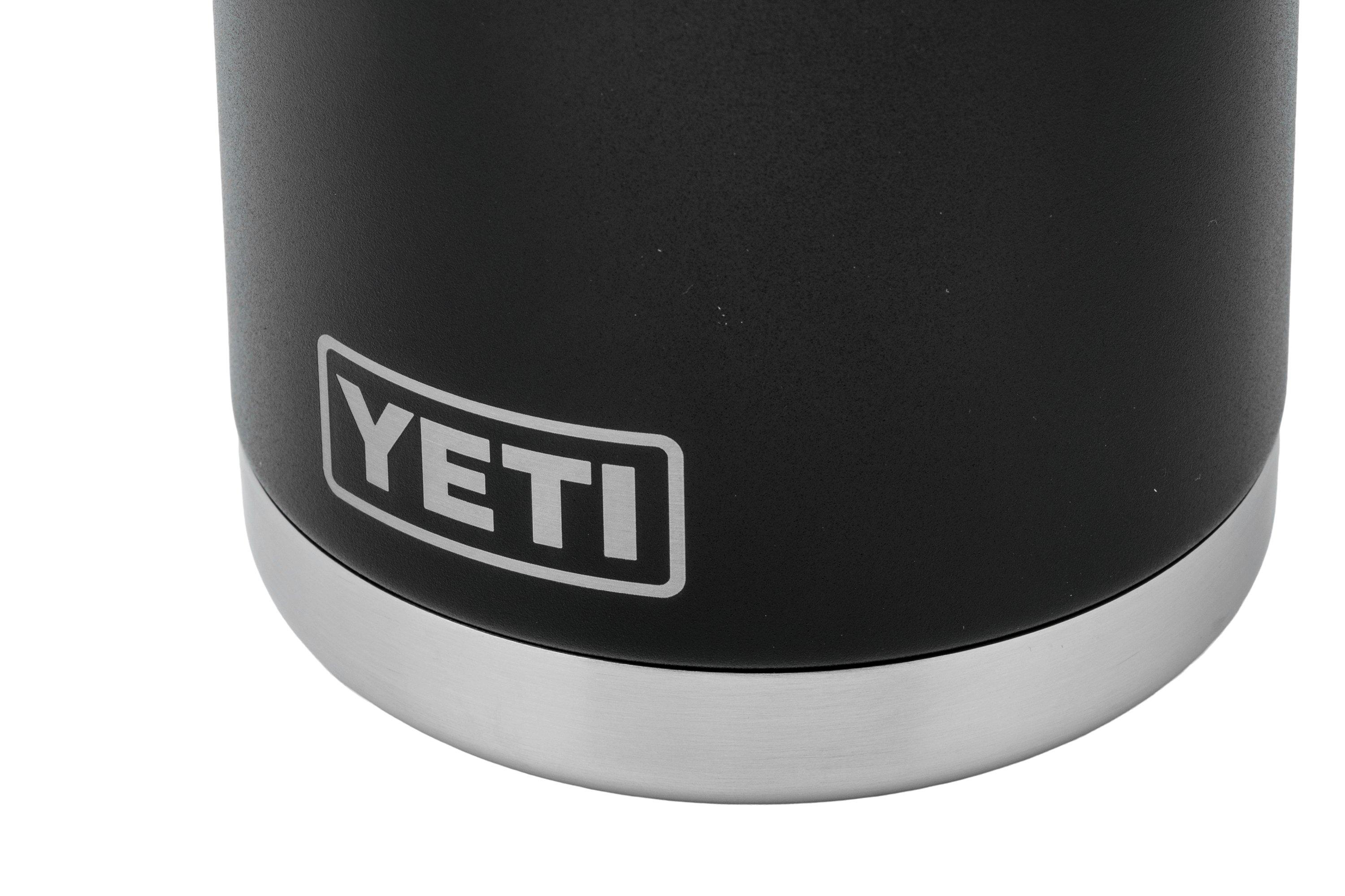 Yeti Rambler Bottle 36oz Chug Cap, Black, thermosfles met drinkdop, 1L ...