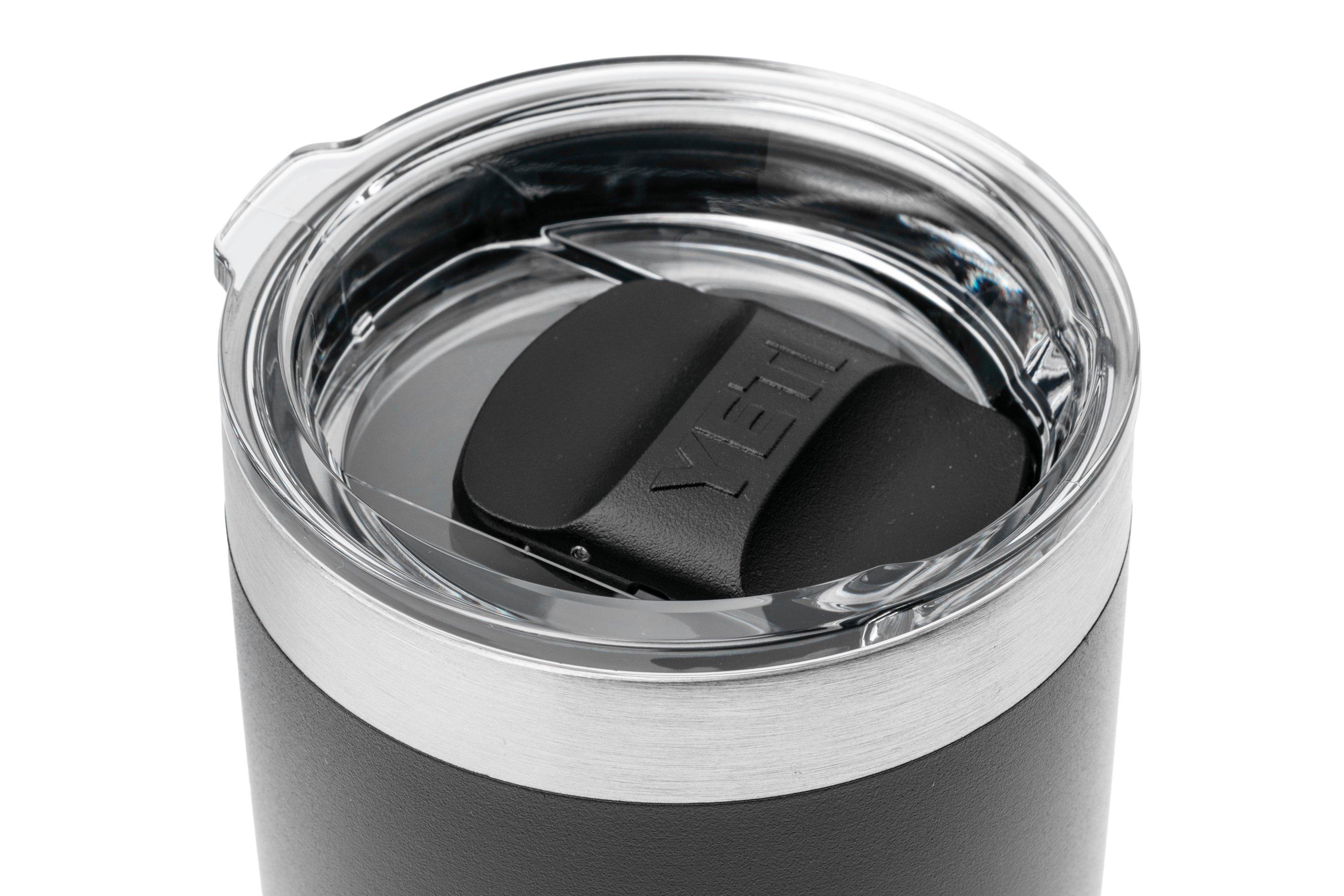 Yeti Rambler Tumbler Cup 10oz Mag Slider Lid, Black, thermos tumbler ...