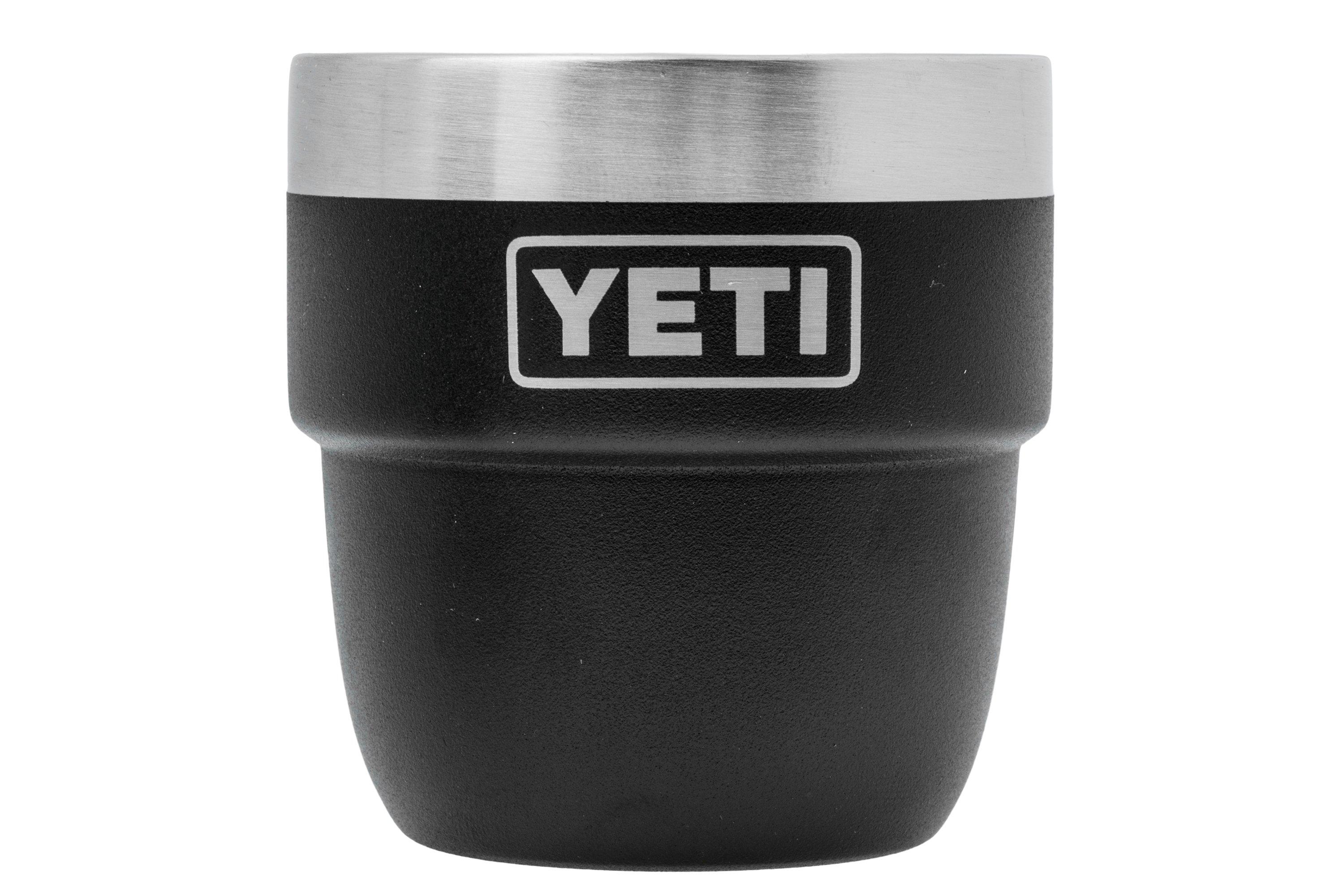 Yeti Rambler Stackable Espresso Cups 4oz, Black, stapelbare ...