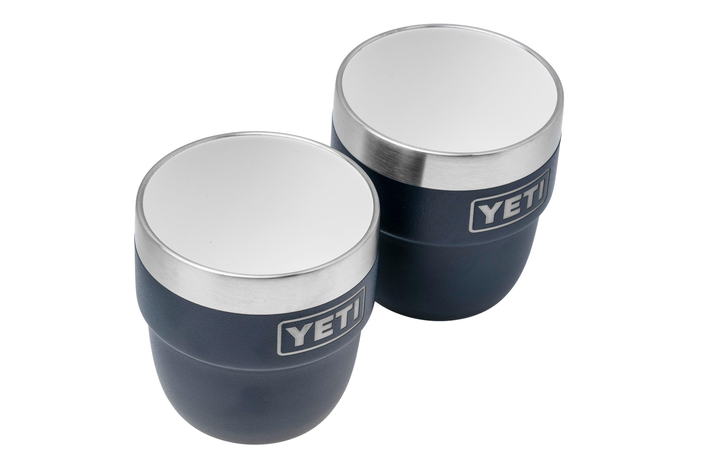 Yeti Rambler Stackable Espresso Cups 4oz, Navy Blue, stackable thermos ...