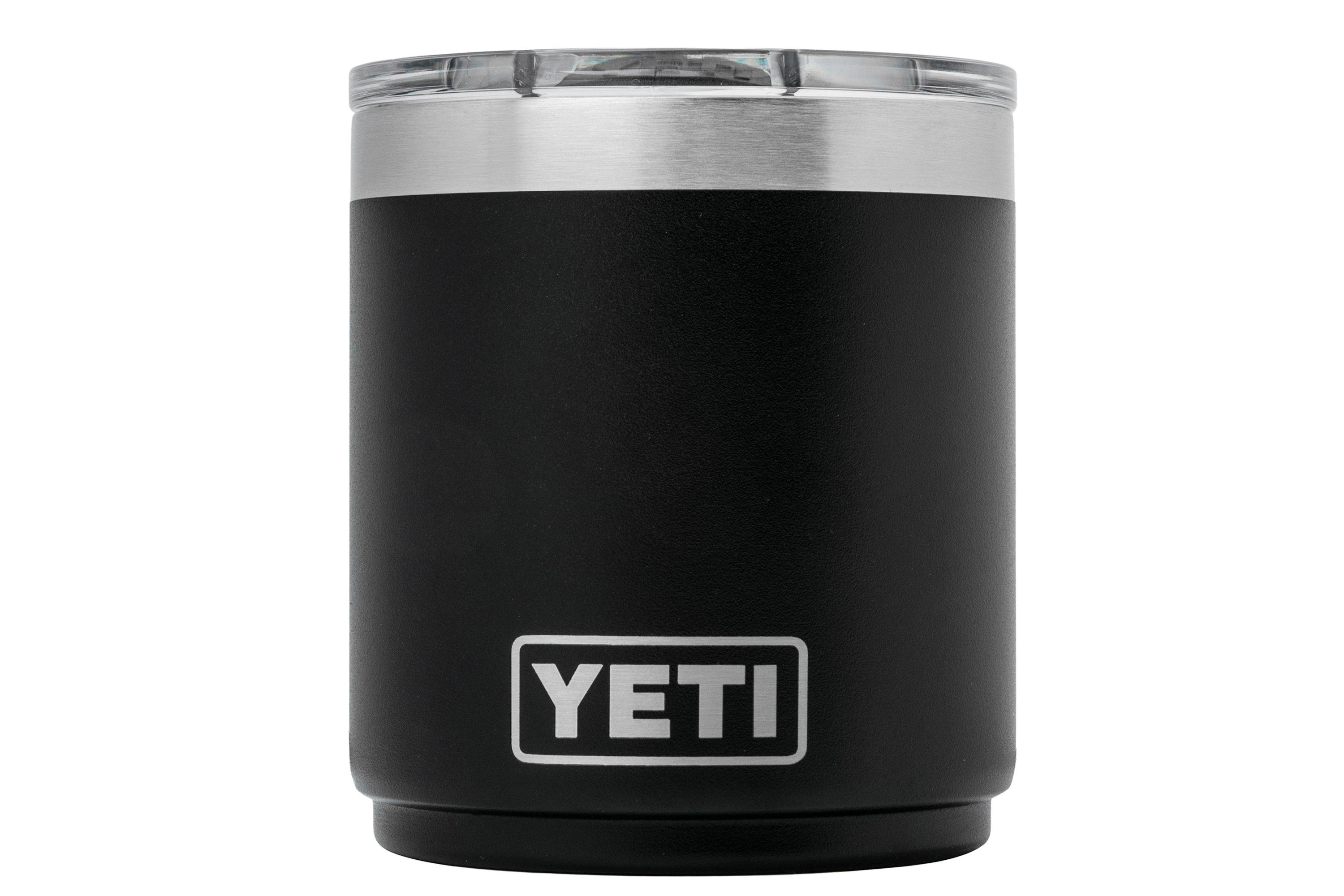 Yeti Rambler Stackable Lowball 10oz Mag Slider Lid, Black, tazza ...