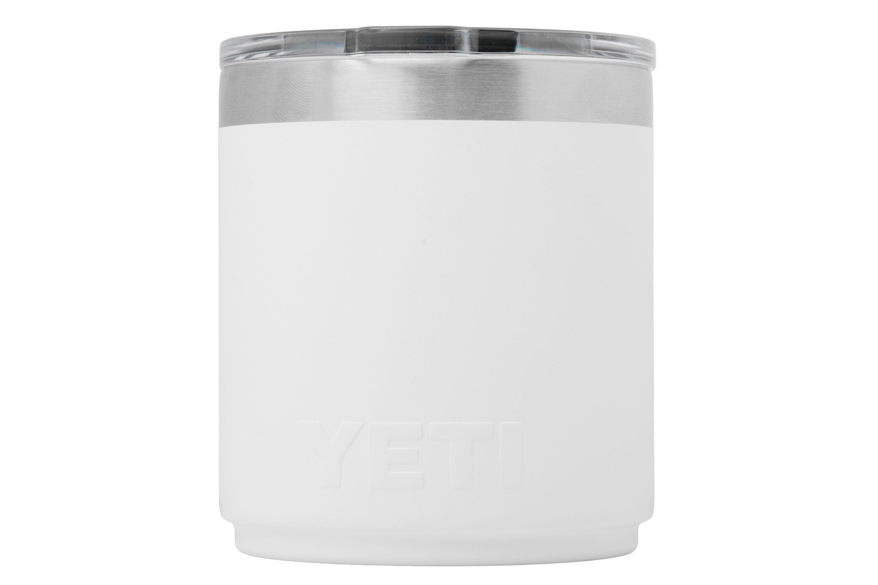Yeti Rambler Stackable Lowball 10oz Mag Slider Lid, White, stackable ...