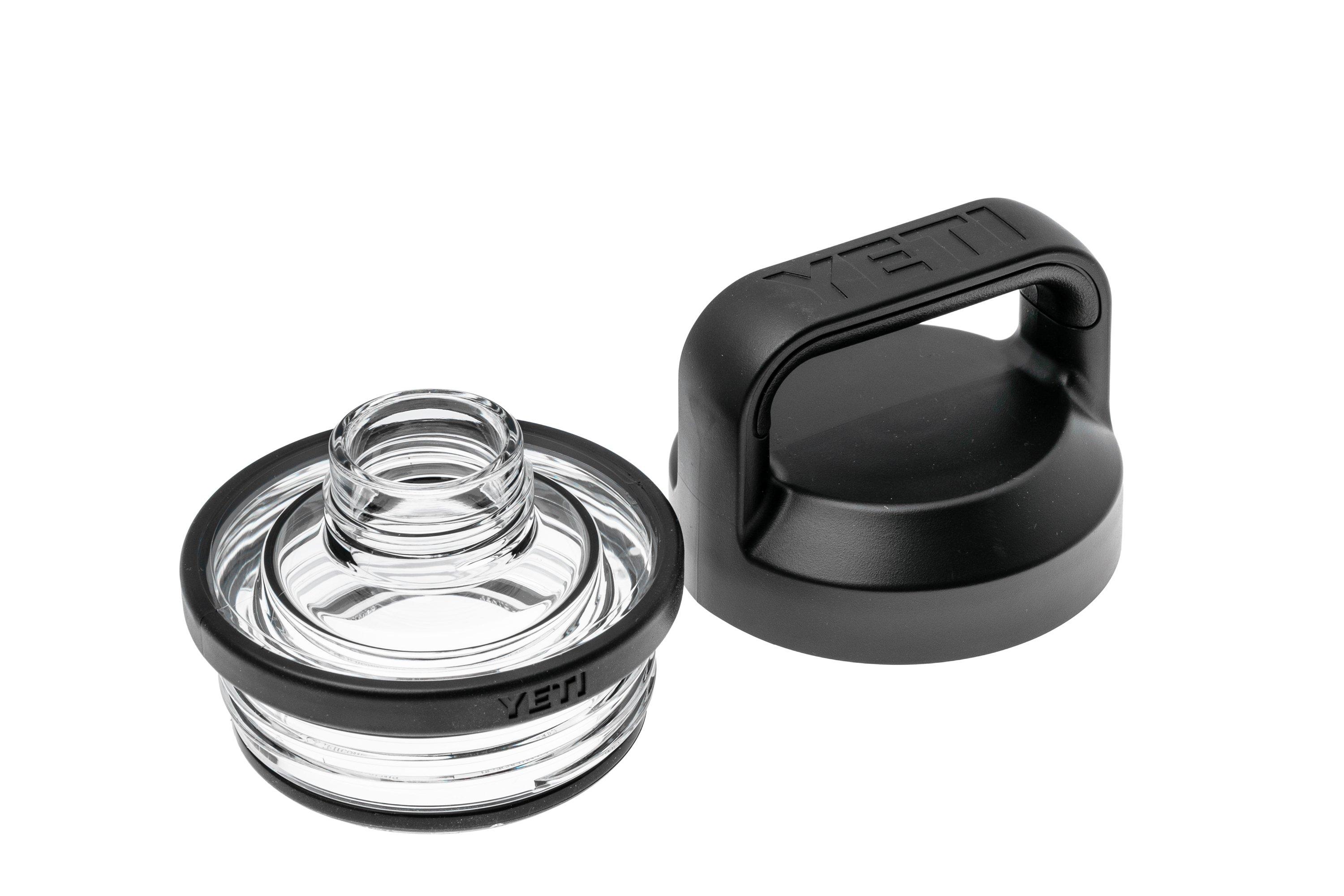 Yeti Rambler Bottle 26oz Chug Cap, Black, thermosfles met drinkdop, 769 ...