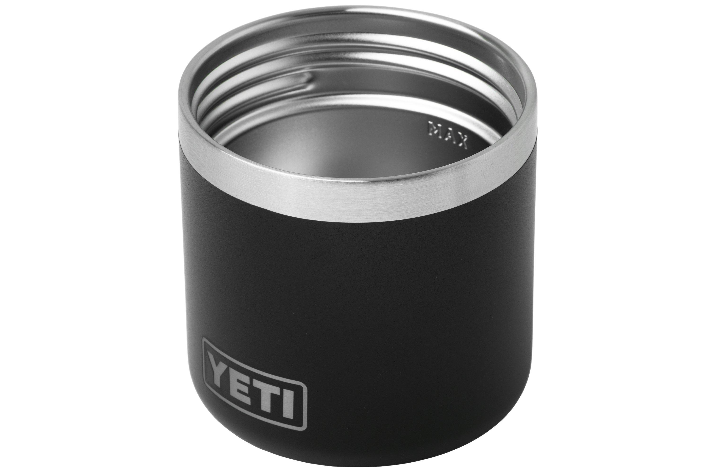 Yeti Rambler Food Jar 8oz Mag Vent Lid, Black, insulated food jar, 237 ...
