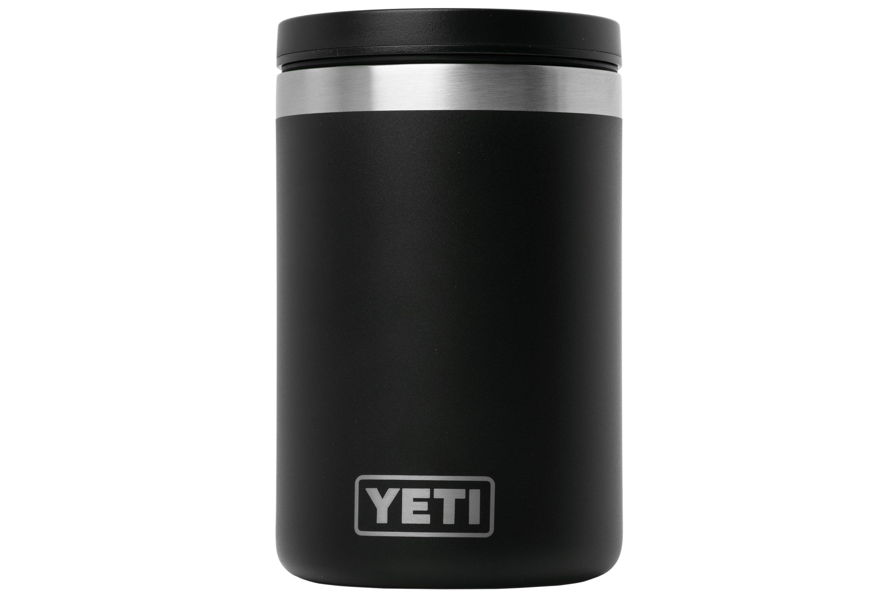 Yeti Rambler Food Jar 16oz Mag Vent Lid, Black, insulated food jar, 473 ...