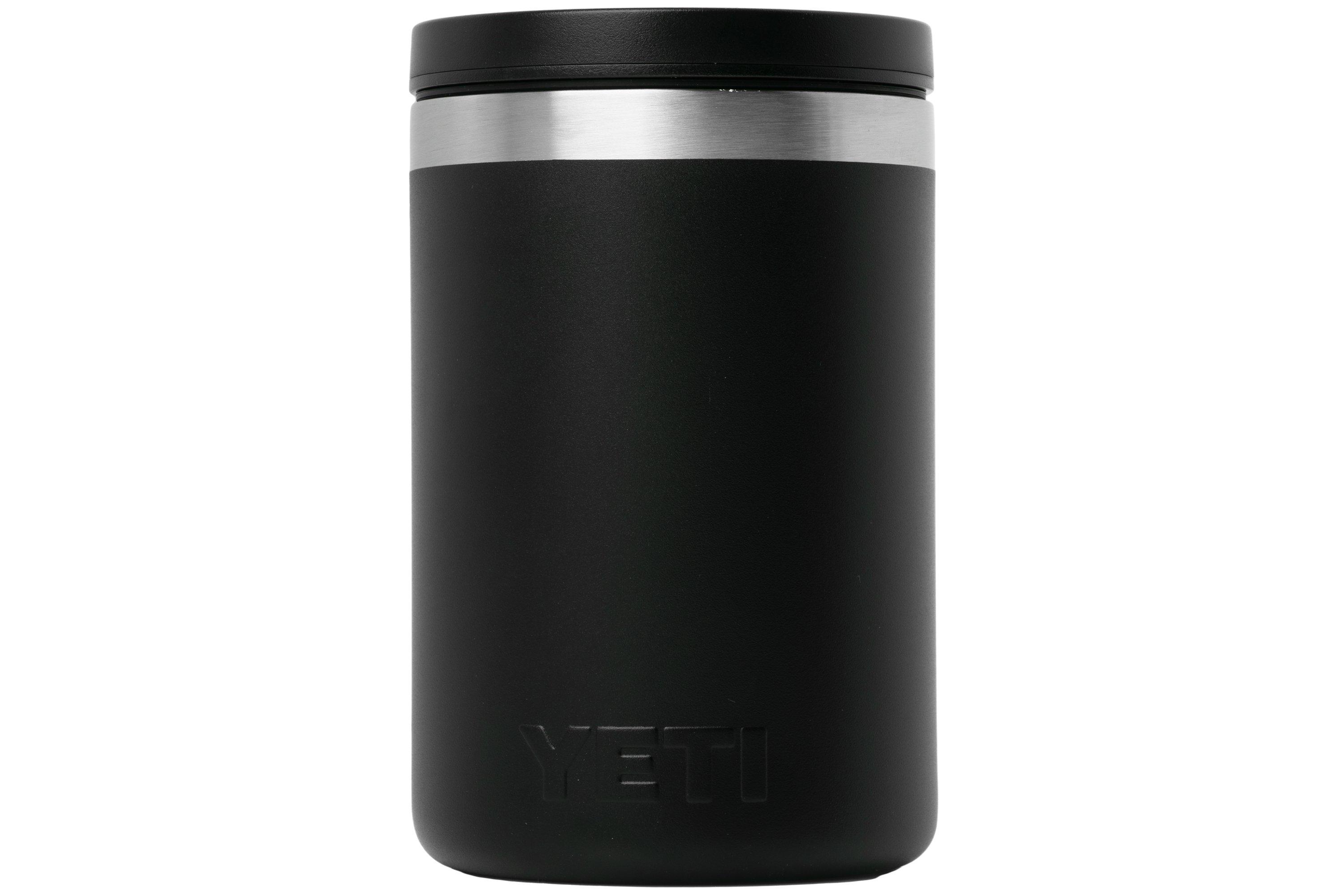 Yeti Rambler Food Jar 16oz Mag Vent Lid, Black, insulated food jar, 473 ...