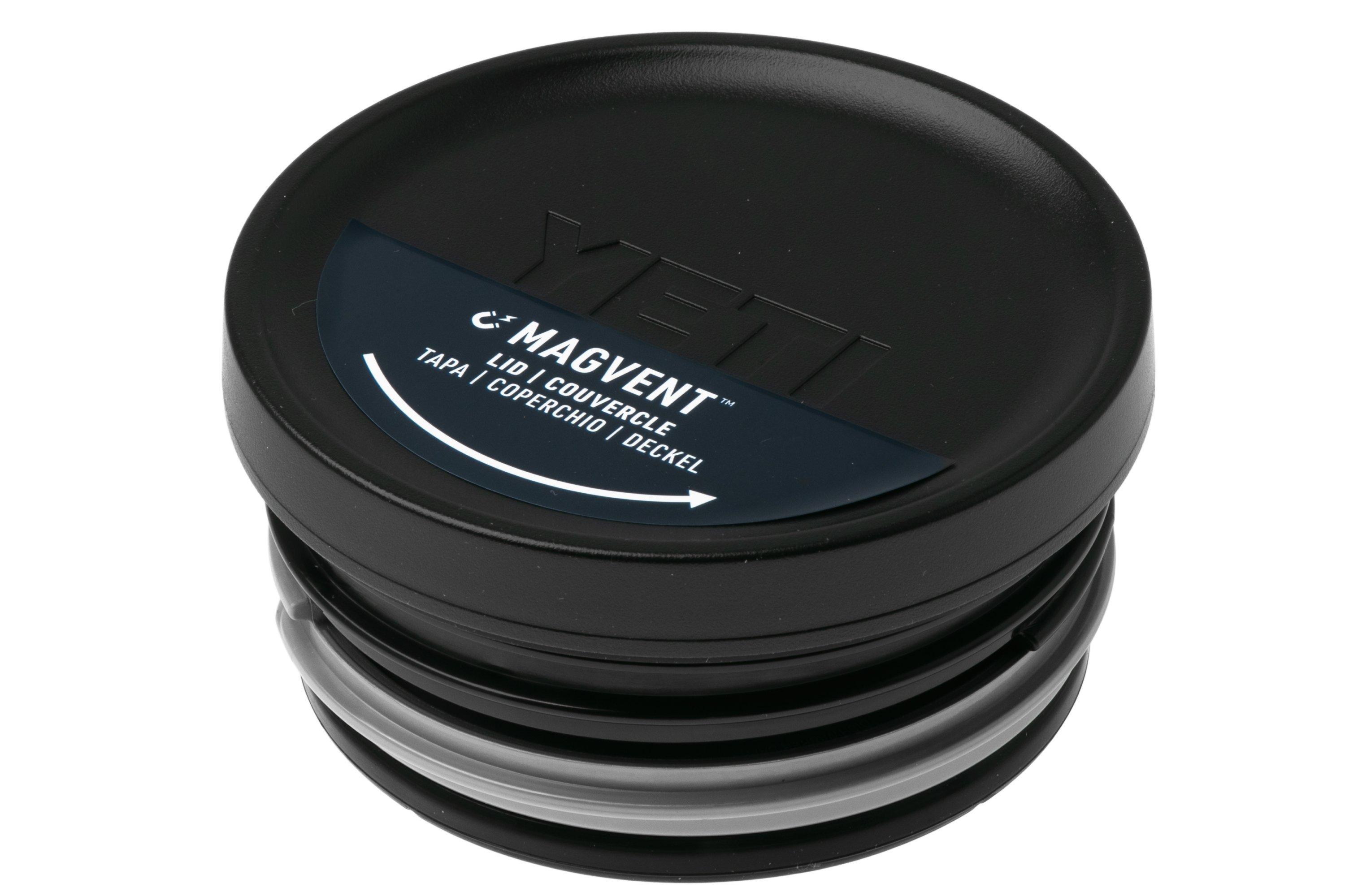 Yeti Rambler Food Jar 16oz Mag Vent Lid, Black, insulated food jar, 473 ...