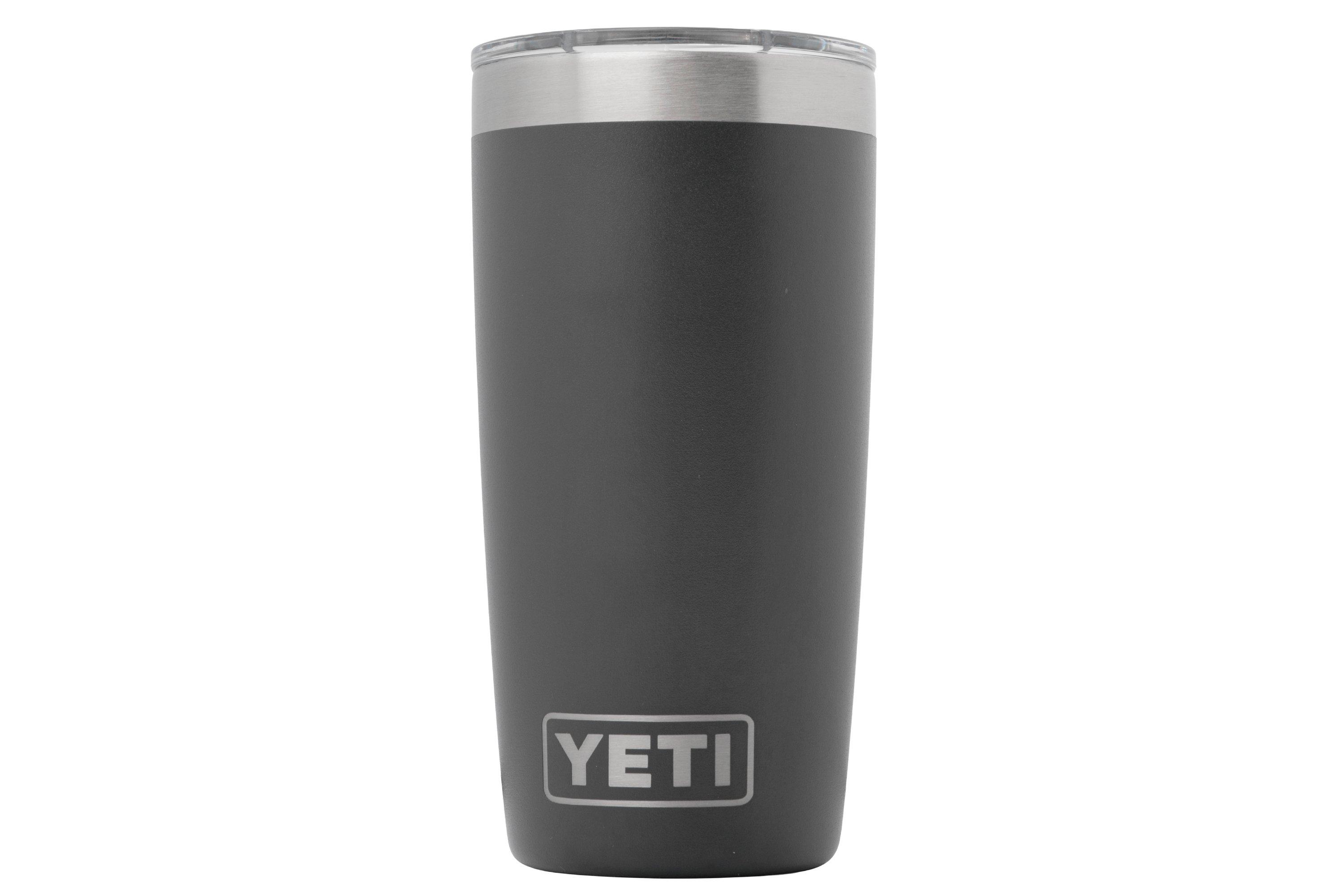 Yeti Rambler Tumbler Cup 10oz Mag Slider Lid, Charcoal Grey, thermos ...