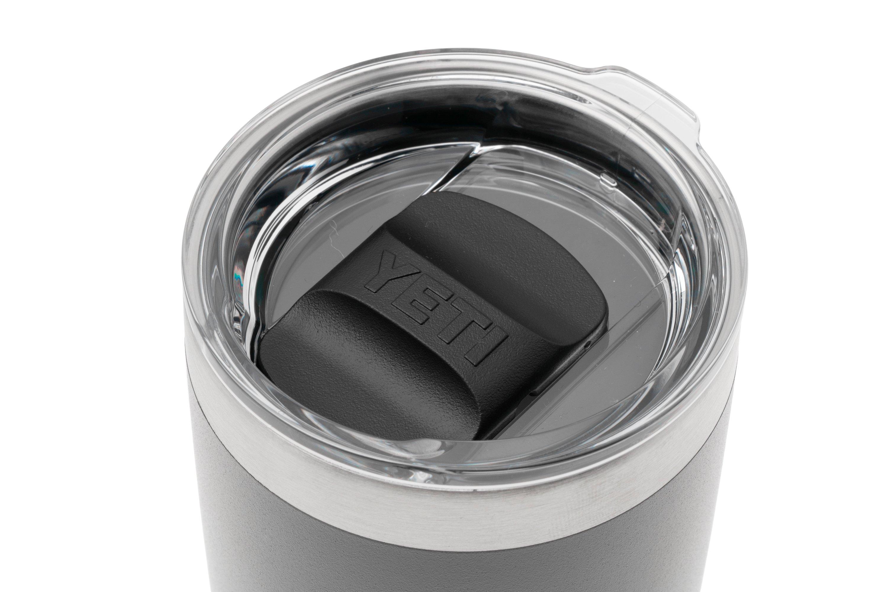 Yeti Rambler Tumbler Cup 10oz Mag Slider Lid, Charcoal Grey ...