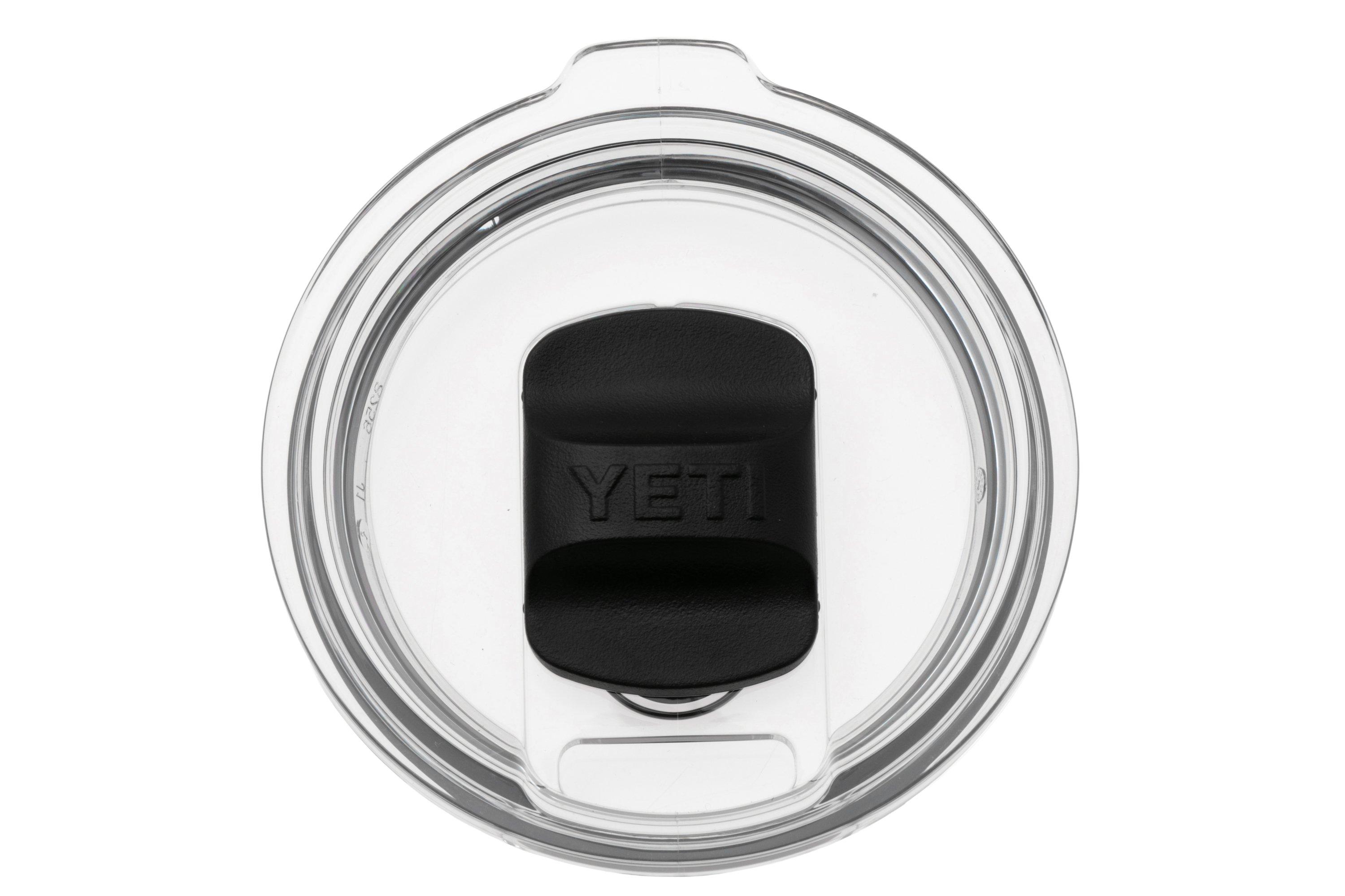 Yeti Rambler Tumbler Cup 20oz Mag Slider Lid, Charcoal Grey, copo ...