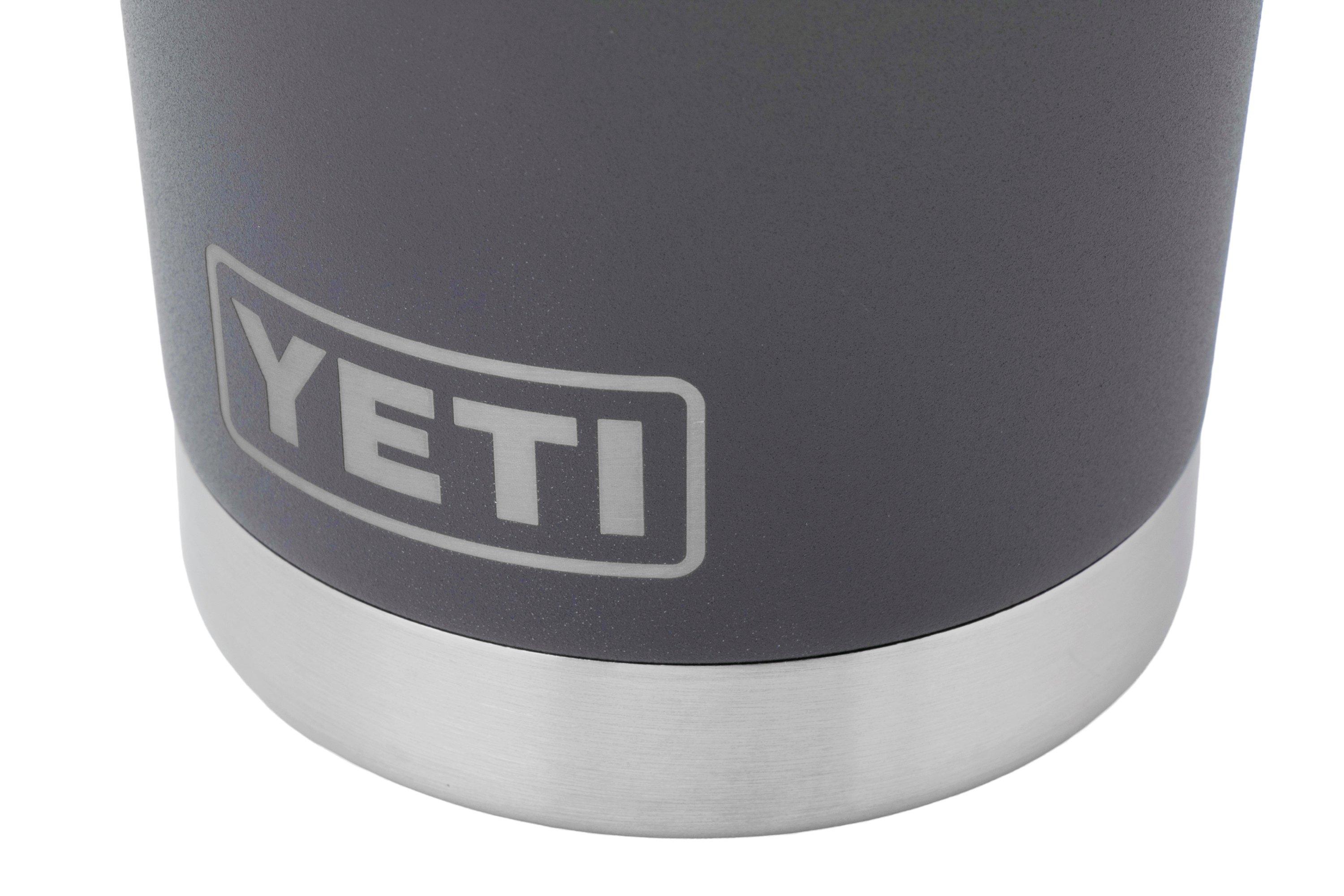 Yeti Rambler Travel Mug 20oz Stronghold Lid, Charcoal Grey, tazza da ...