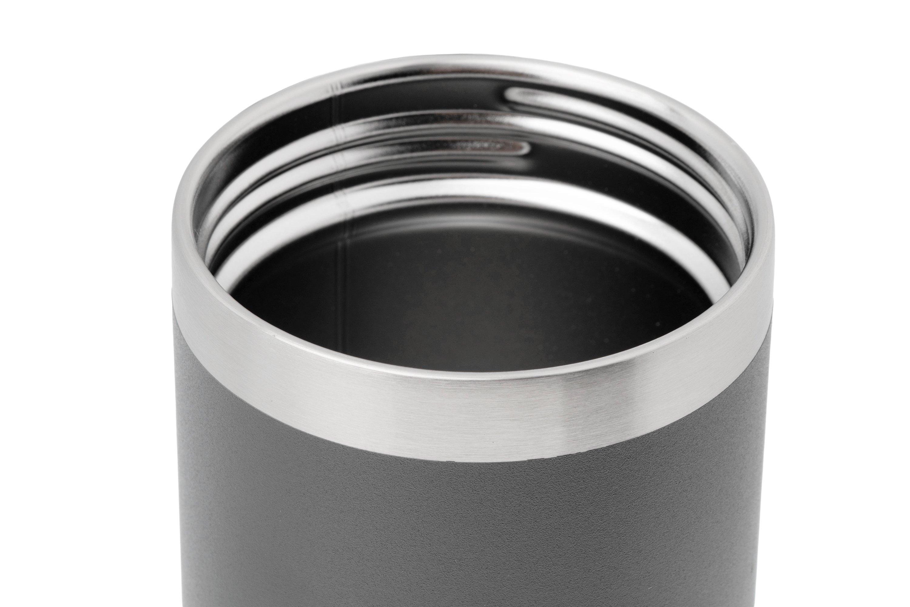 Yeti Rambler Bottle 18oz Chug Cap, Charcoal Grey, thermos bottle with ...