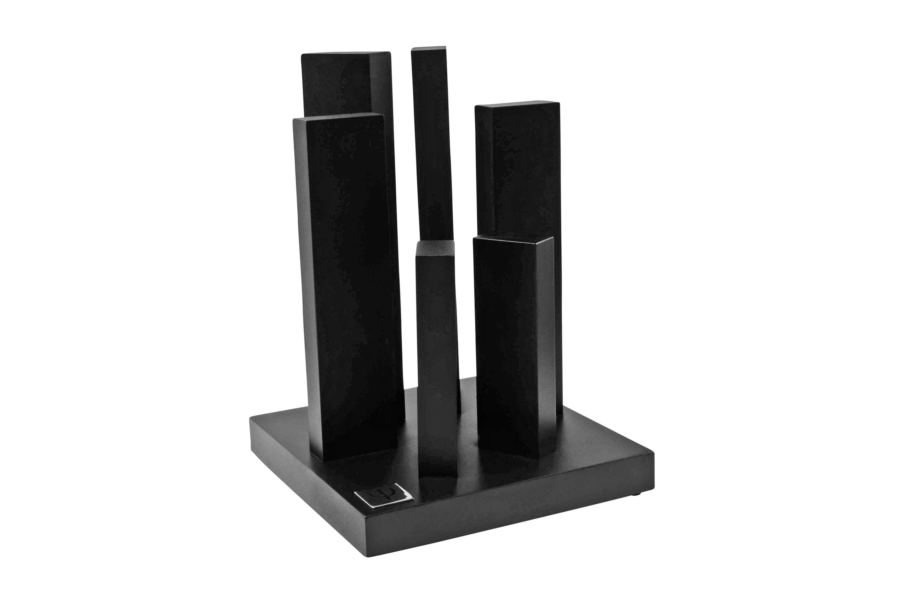 Yaxell Ran Tower 36070, Juego de cuchillos de 6 piezas con bloque ...