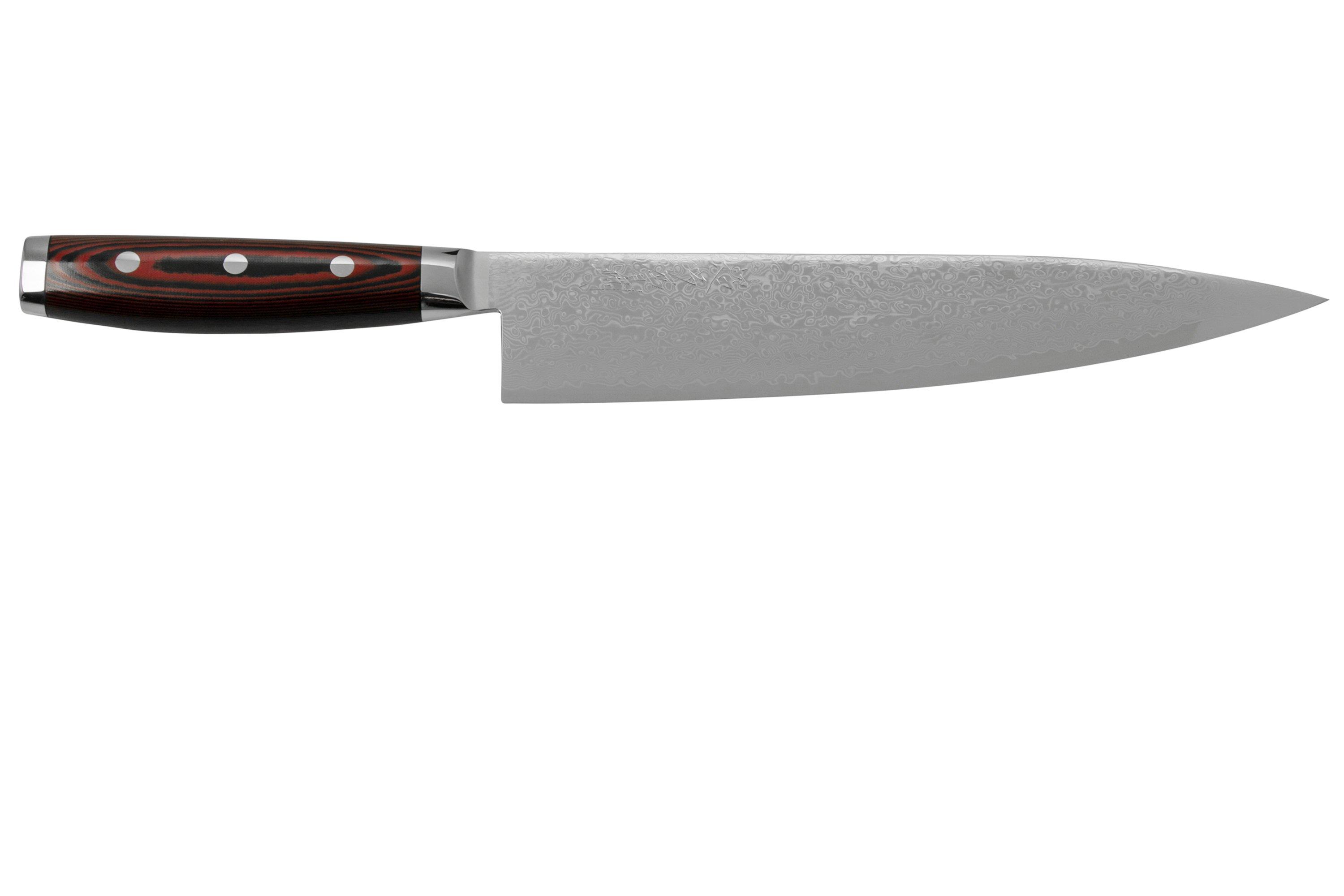 Yaxell Super Gou 37141, 161-layered damascus steel chef's knife, 24 cm ...
