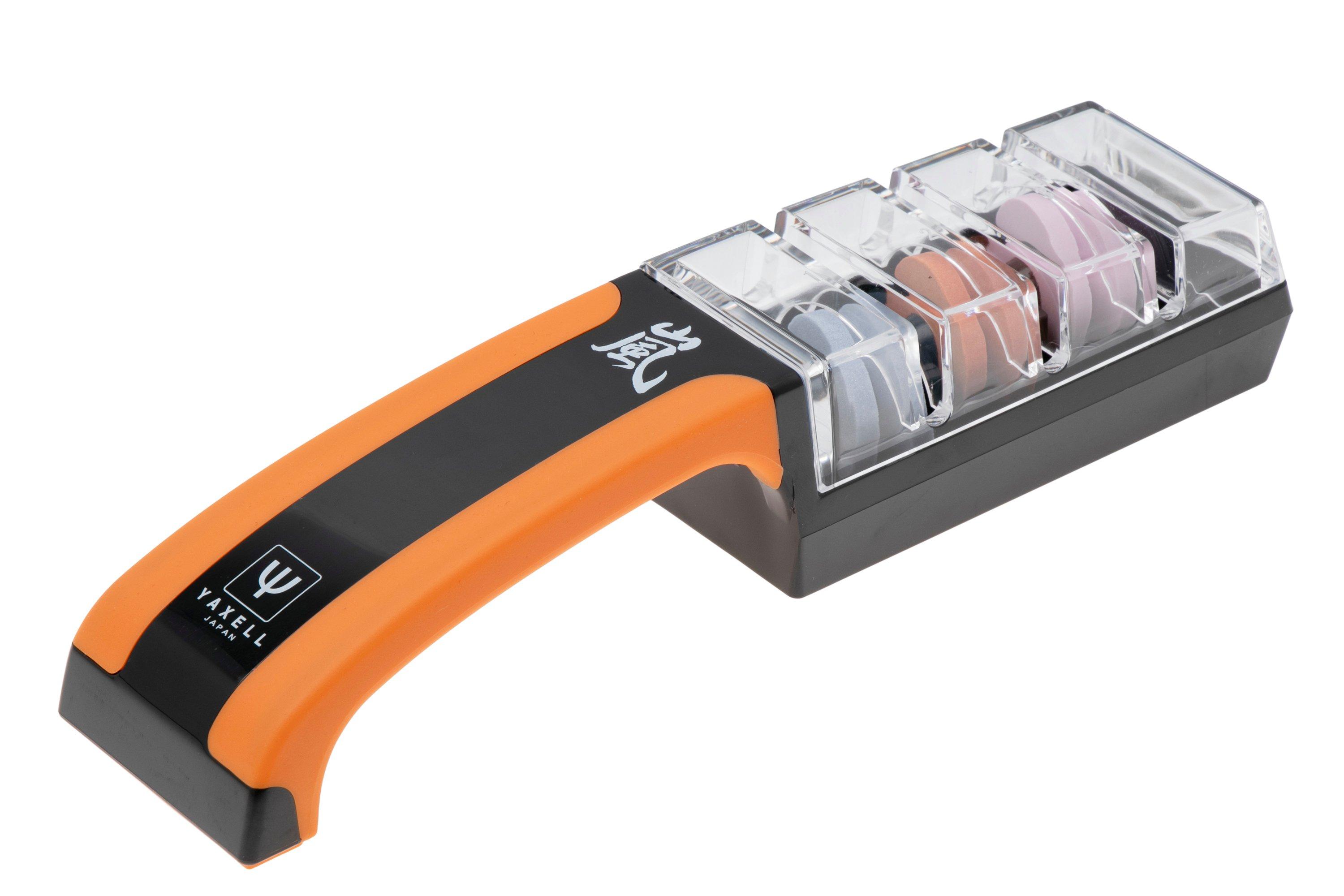 Yaxell 3 Stage Knife Sharpener 37222, pull-through sharpener ...