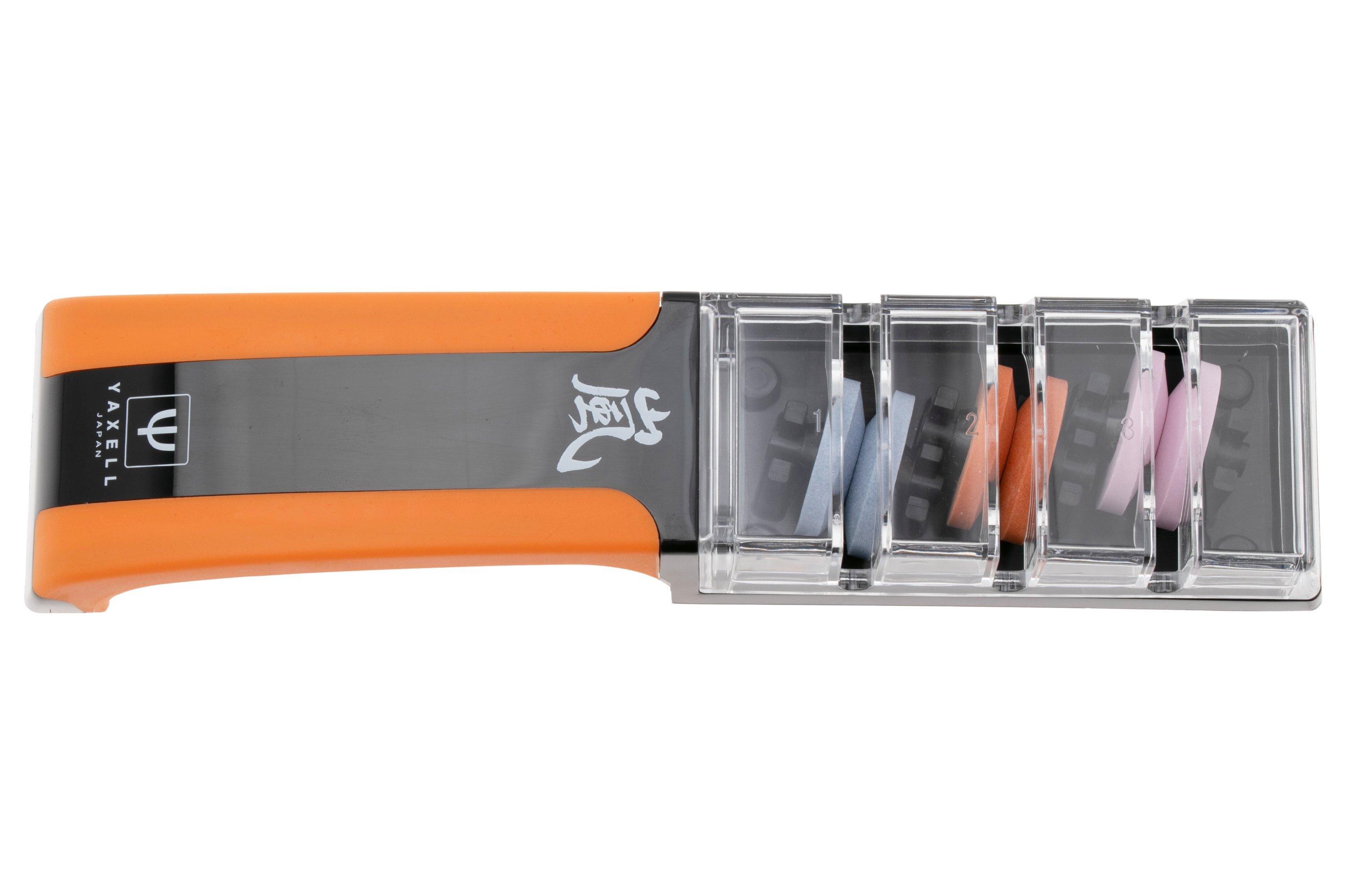 Yaxell 3 Stage Knife Sharpener 37222, pull-through sharpener ...