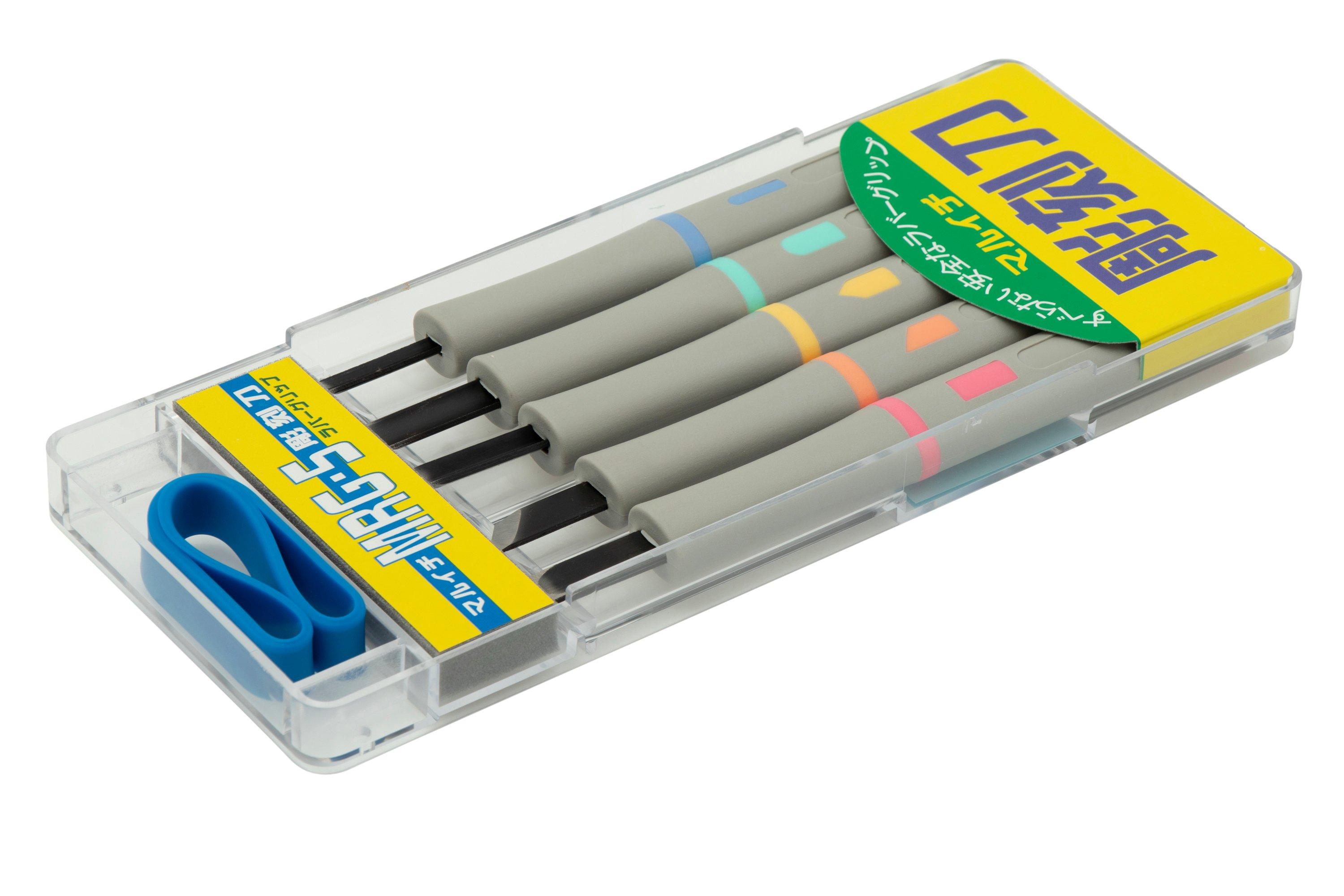 Yoshiharu MRG-5 Maruichi Japanese wood carving knives, set of 5 ...