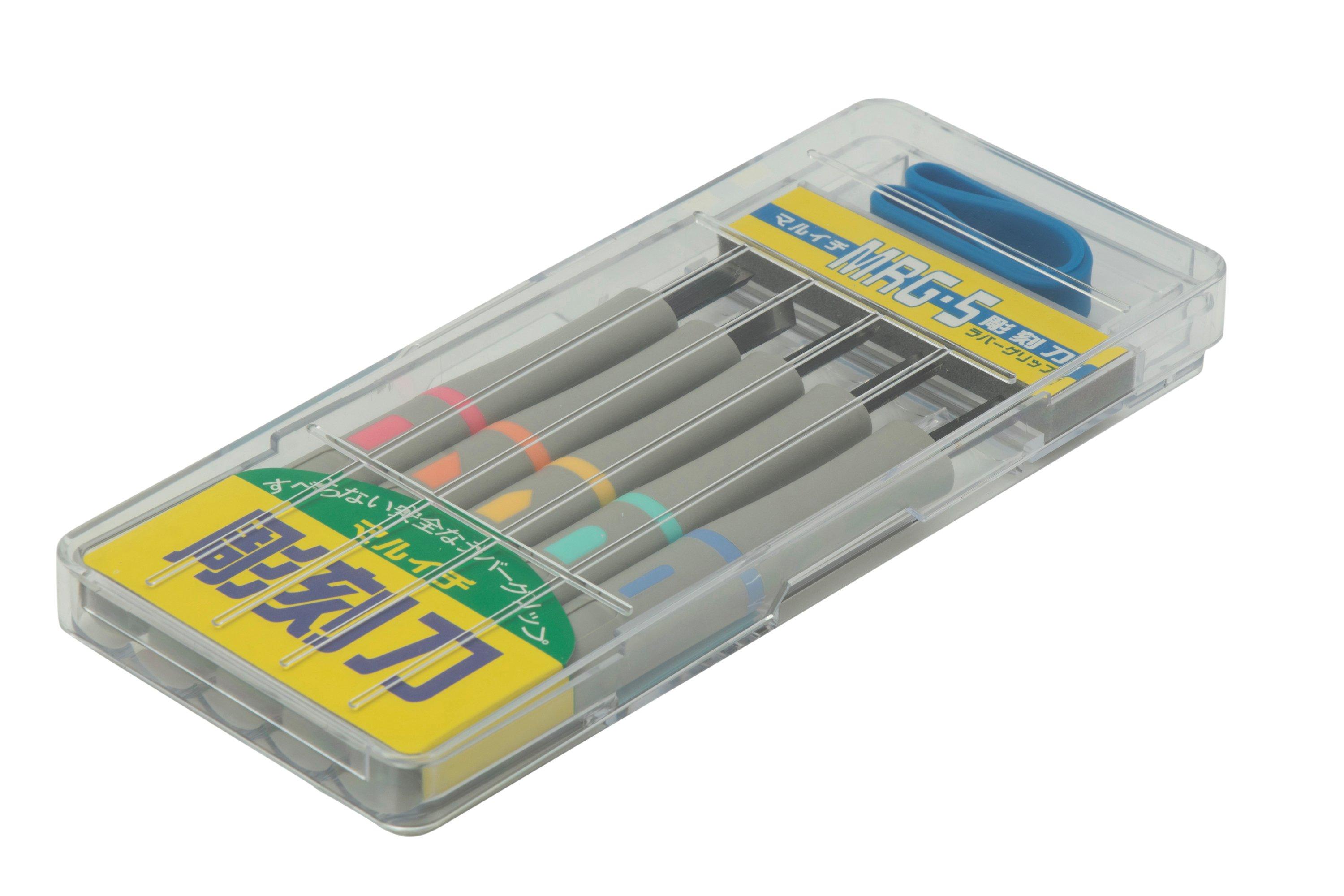 Yoshiharu MRG-5 Maruichi Japanese wood carving knives, set of 5 ...