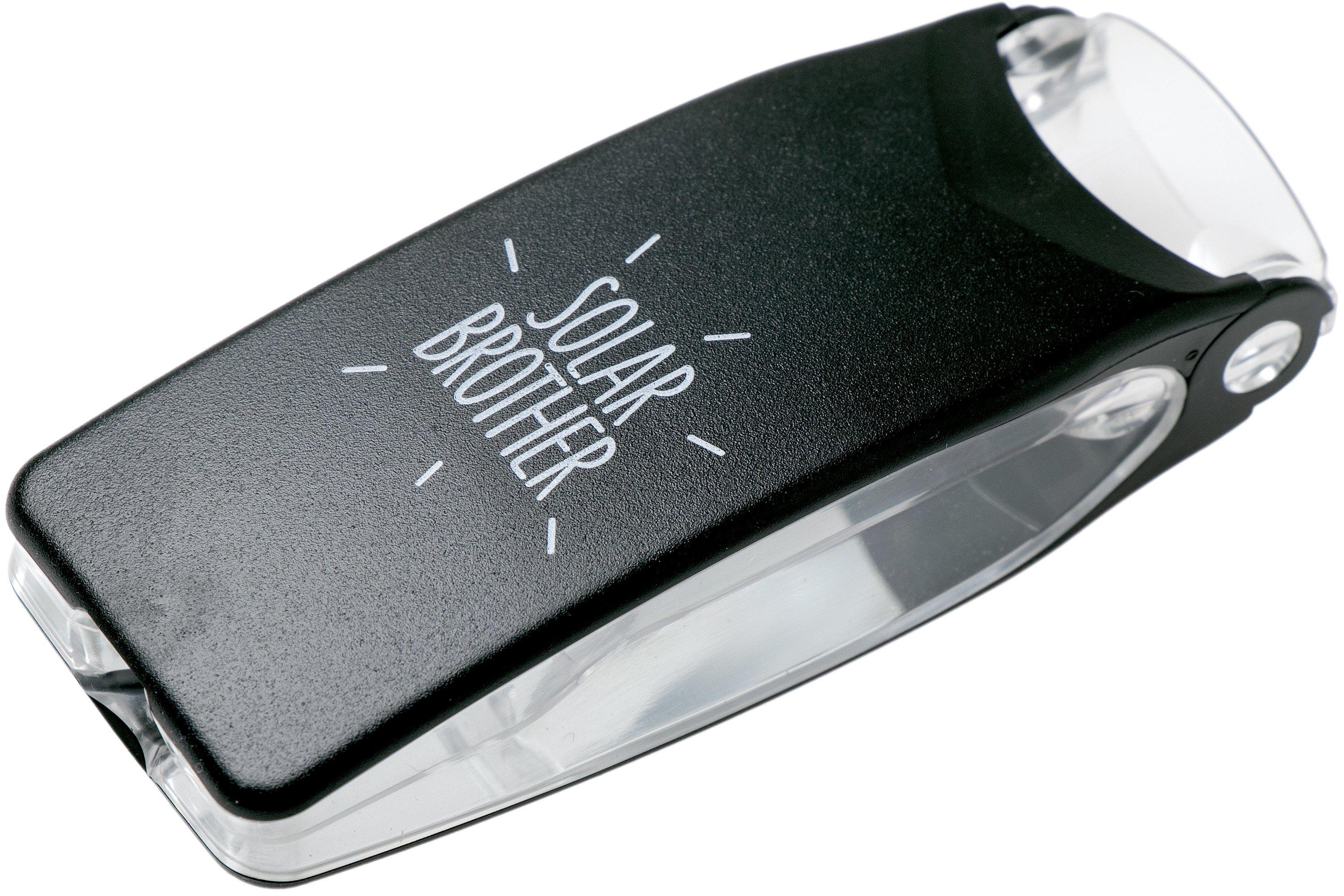 Solar Brother Suncase fire starter on solar energy, black ...