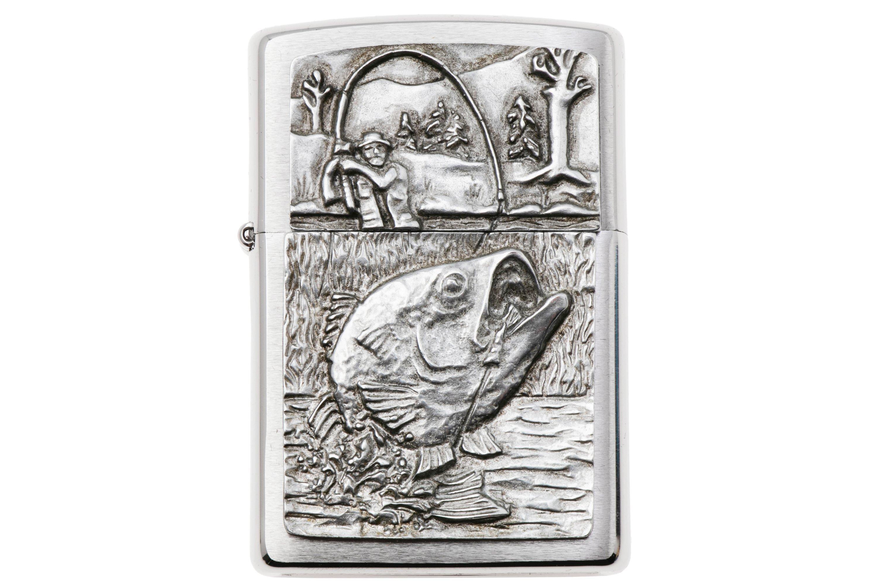 Zippo Bass Fishing Emblem 2000407, aansteker | Voordelig kopen bij ...