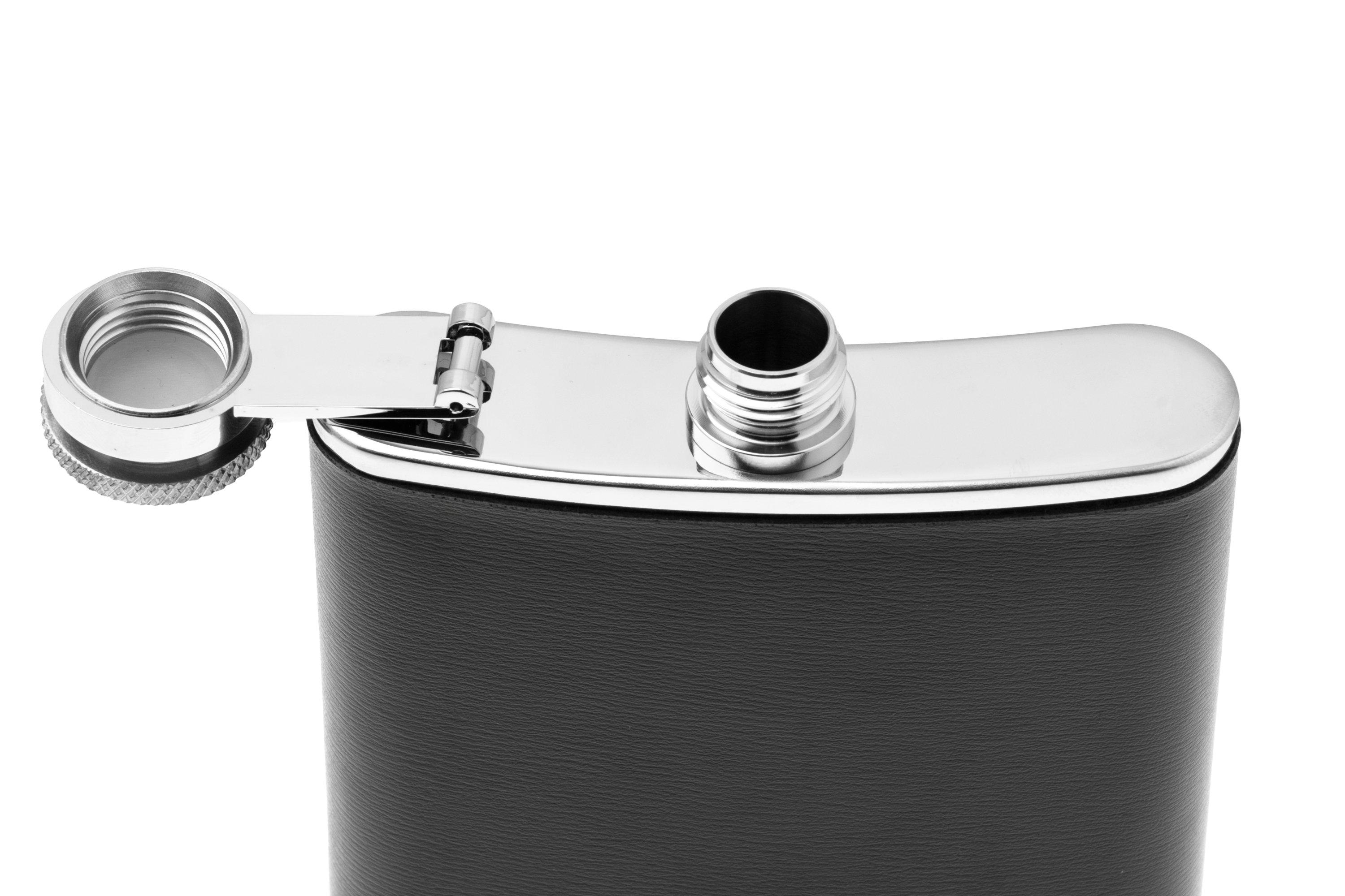 Zippo Flask 2005269 Leather Wrapped 177 ml | Advantageously shopping at ...