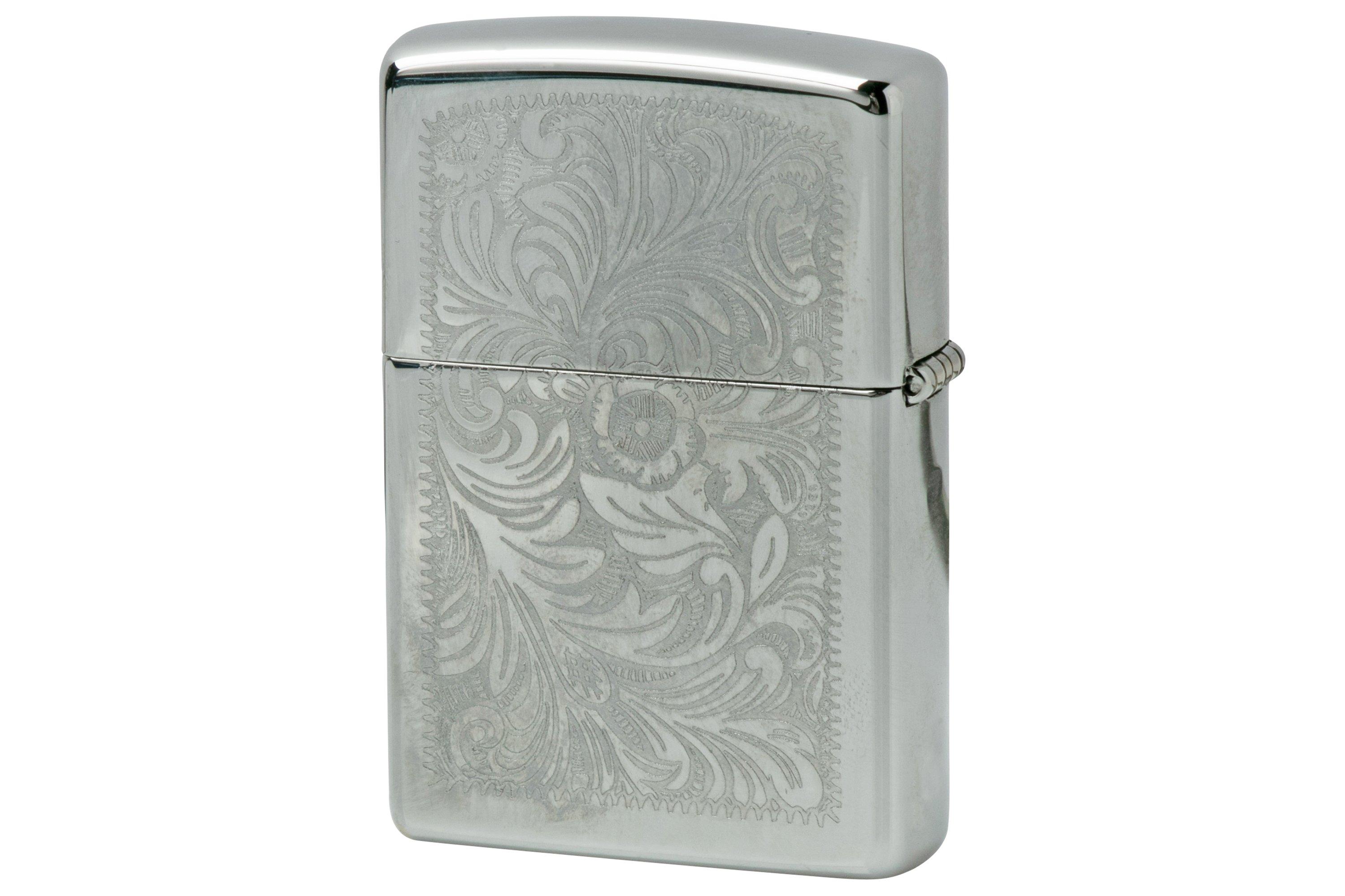 Zippo Venetian Chrome 60000813 silver, lighter | Advantageously ...