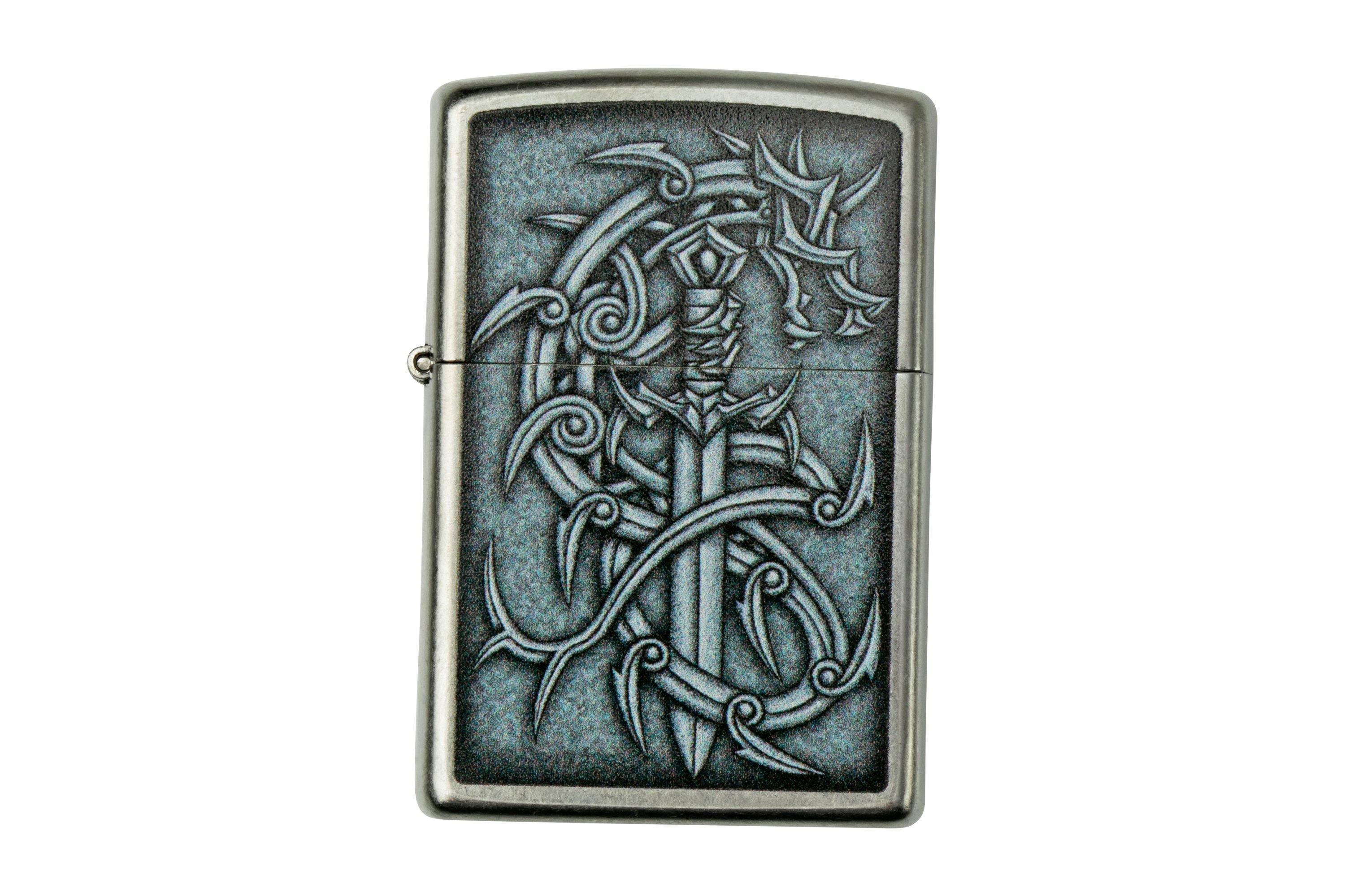 Zippo Medieval Mythological Design 48365, lighter | Advantageously ...