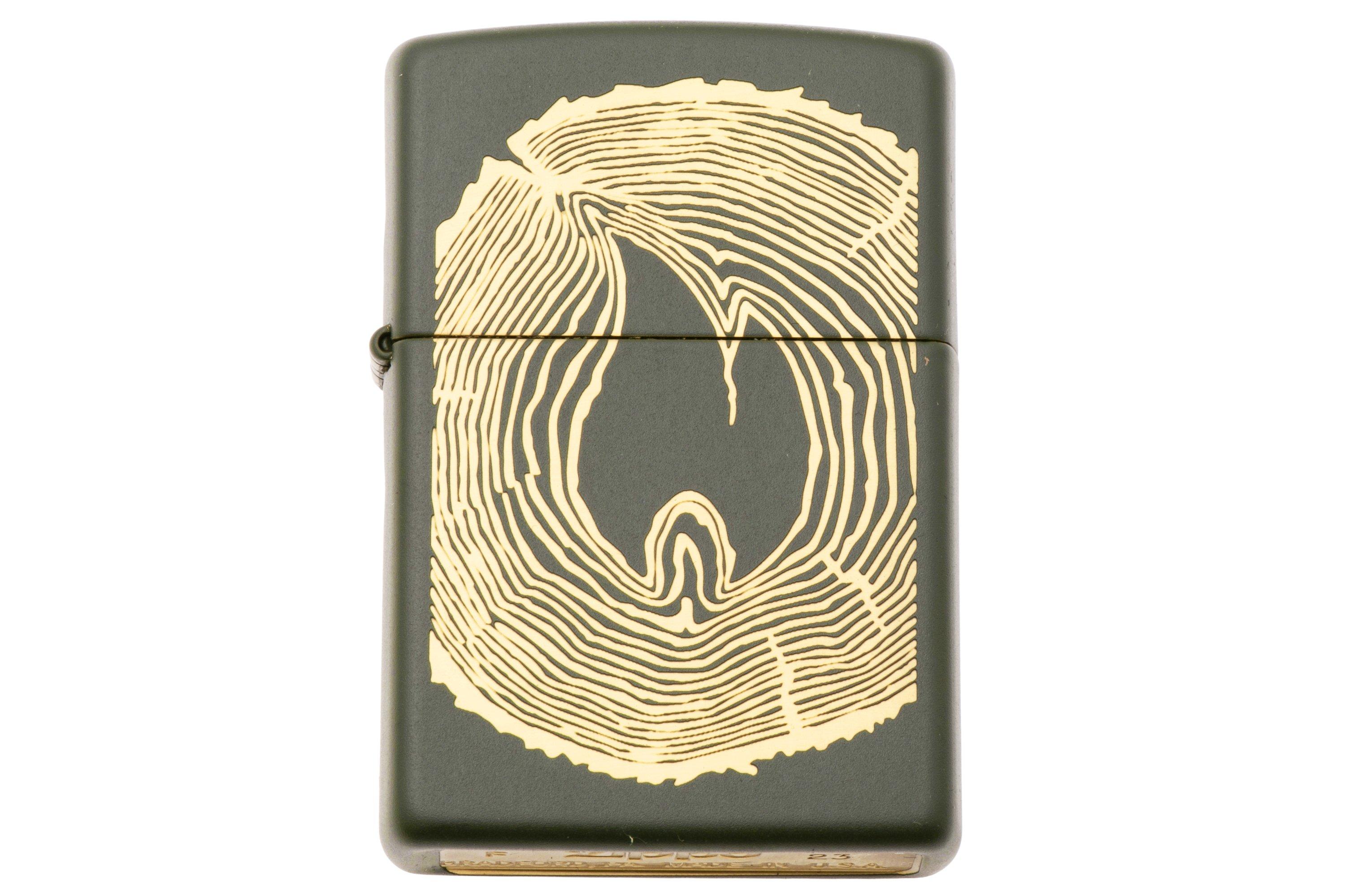 Zippo Wood Ring Design Matte 48959-000002, lighter | Advantageously ...