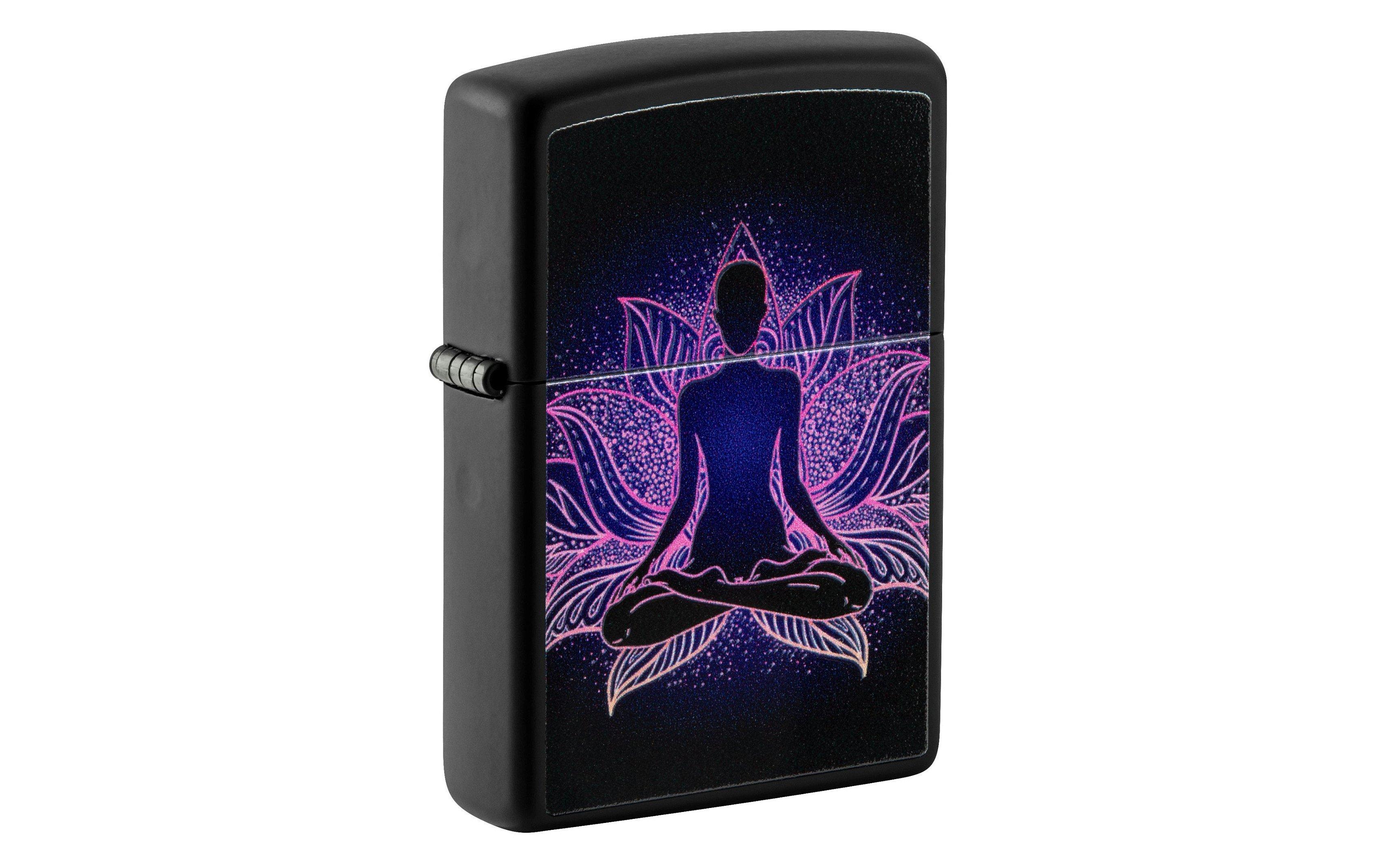 Zippo Spiritual Design 49911-000002 Matte Black, lighter | Advantageously shopping at ...