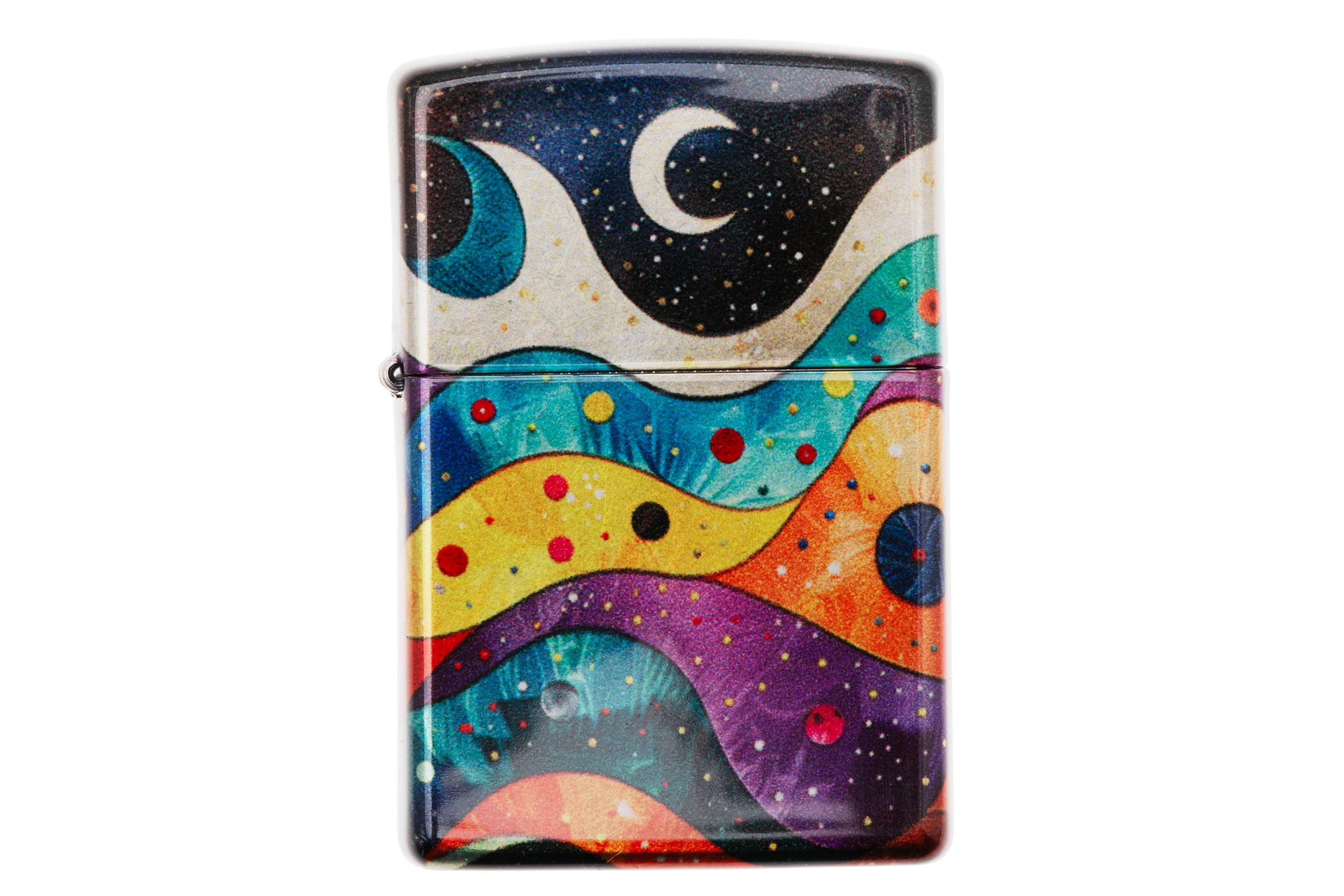 Zippo Abstract Space Design 60007462, 540 Tumbled Chrome, mechero ...