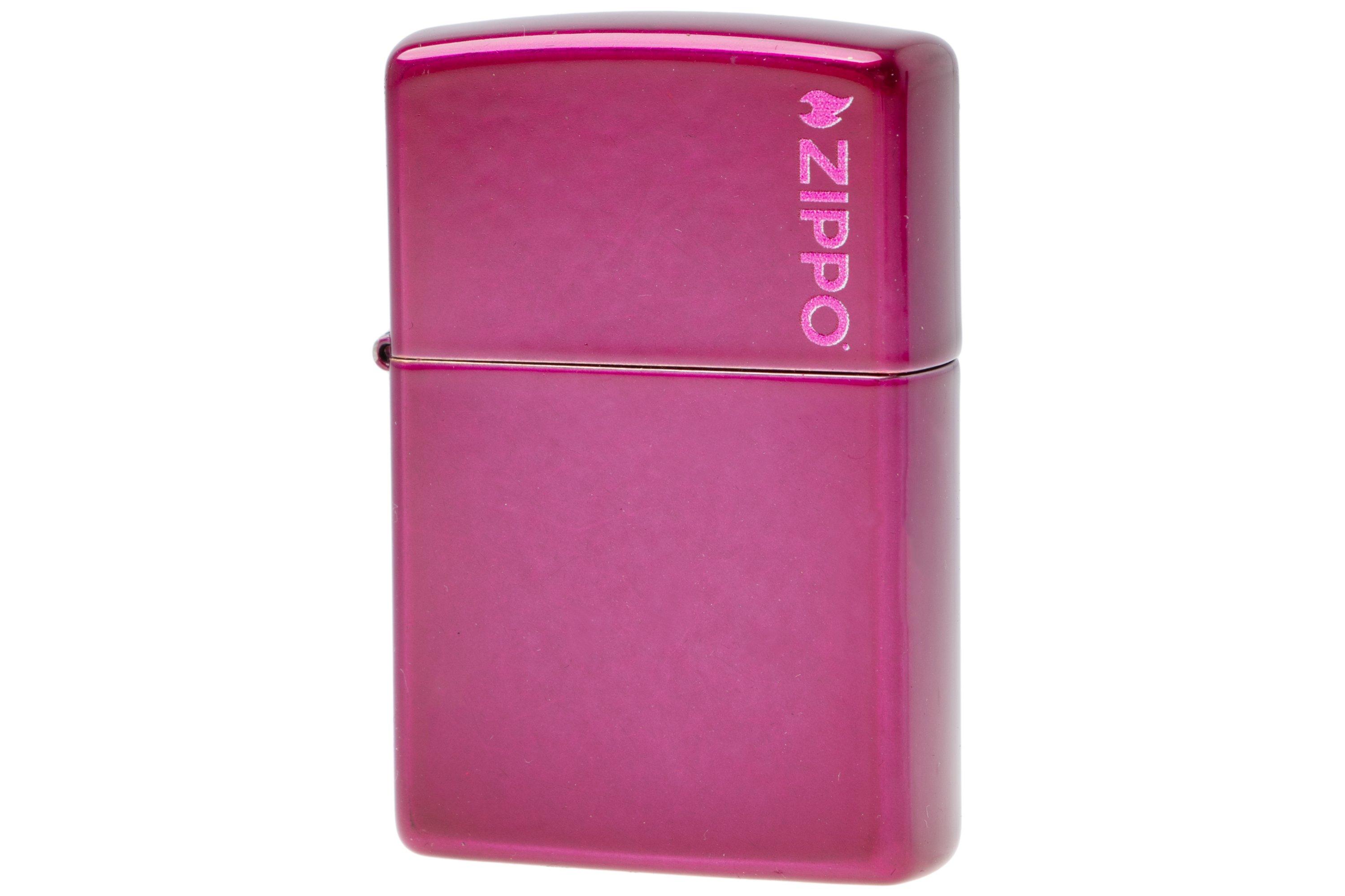Zippo Candy Raspberry with Zippo Logo 60007676, lighter ...