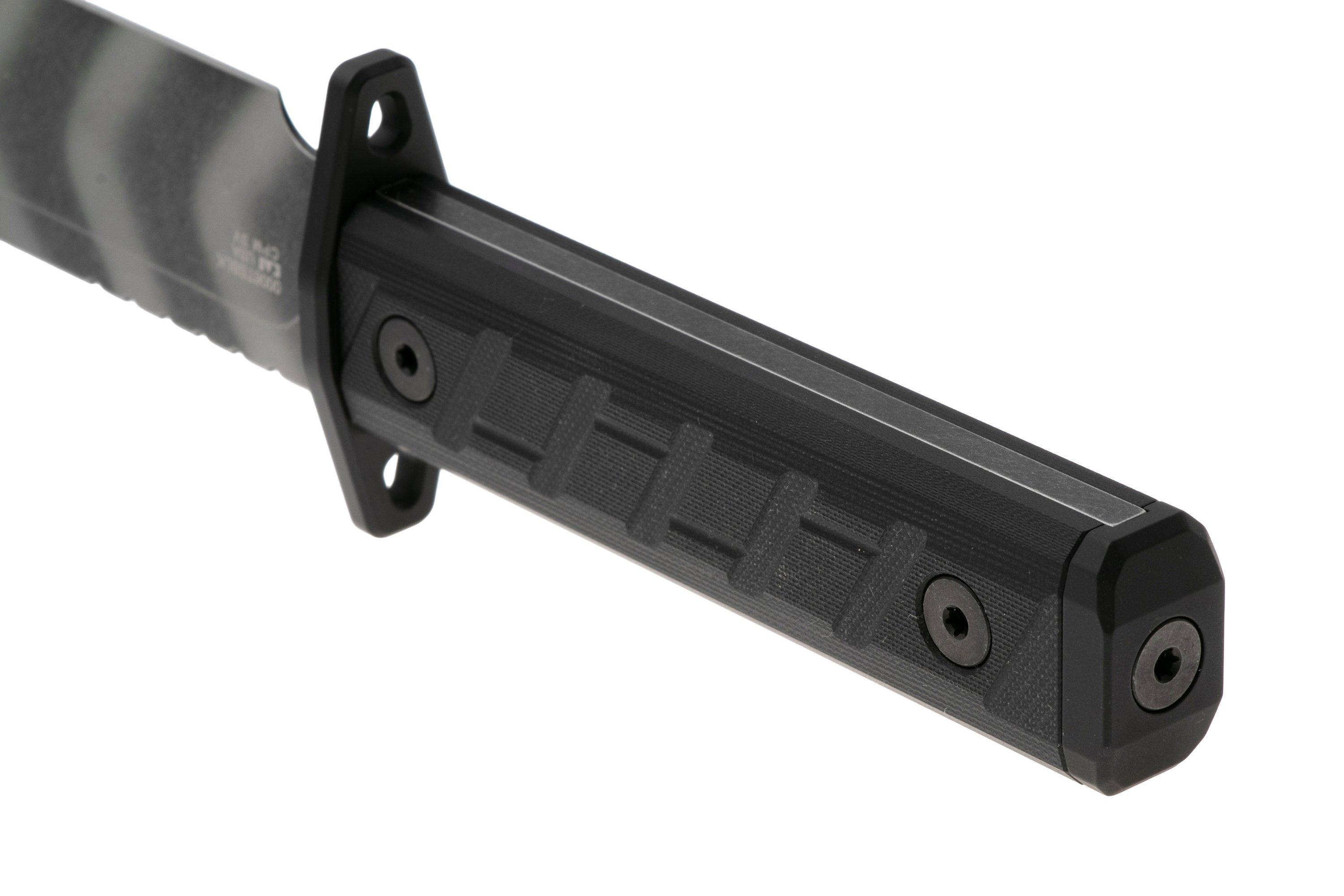 Zero Tolerance 0006TSBLK, Tiger Stripe CPM 3V, Black G10 Survival ...