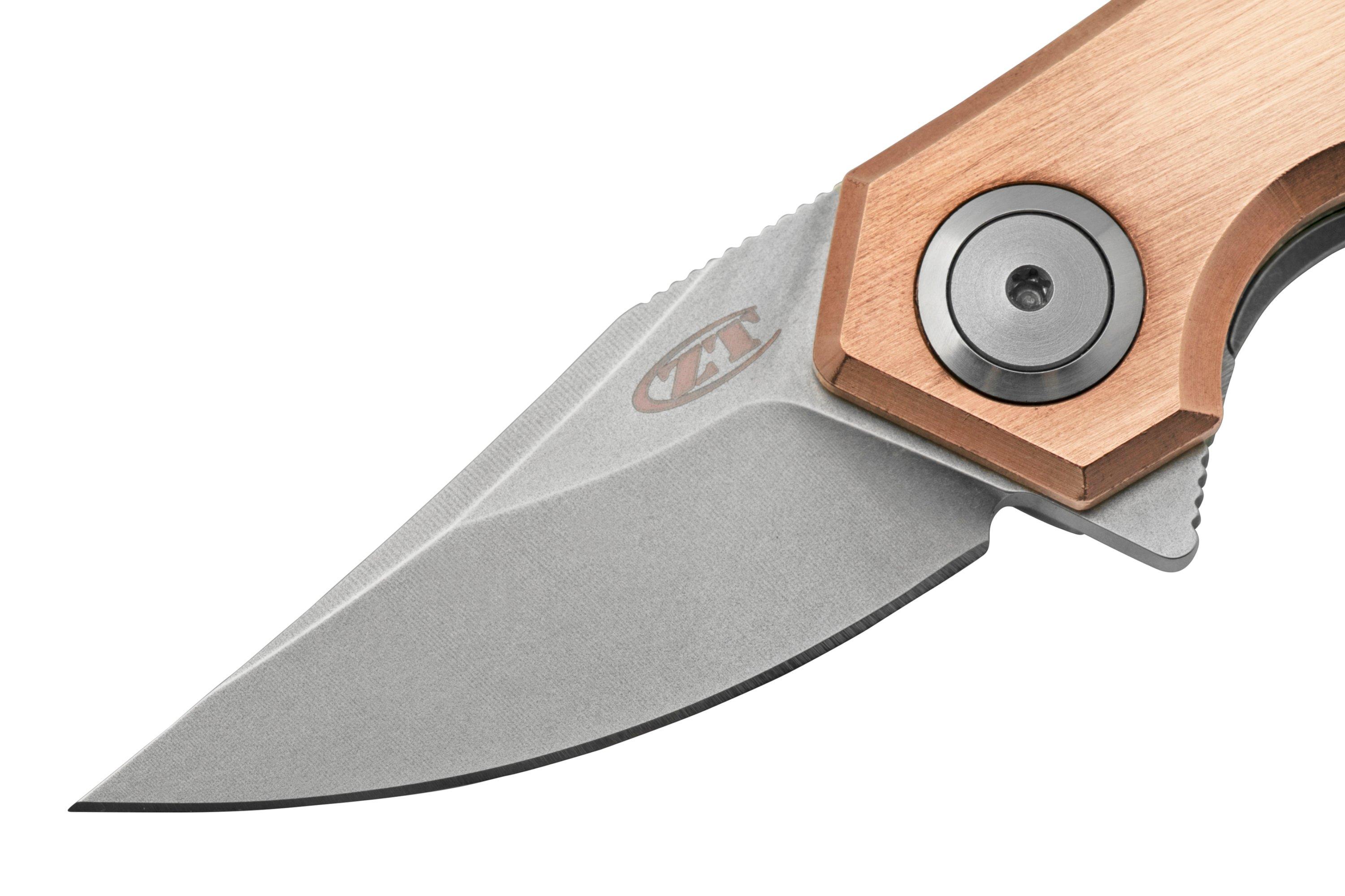 Zero Tolerance 0022CU Copper. Factory Special Edition pocket knife, Tim ...