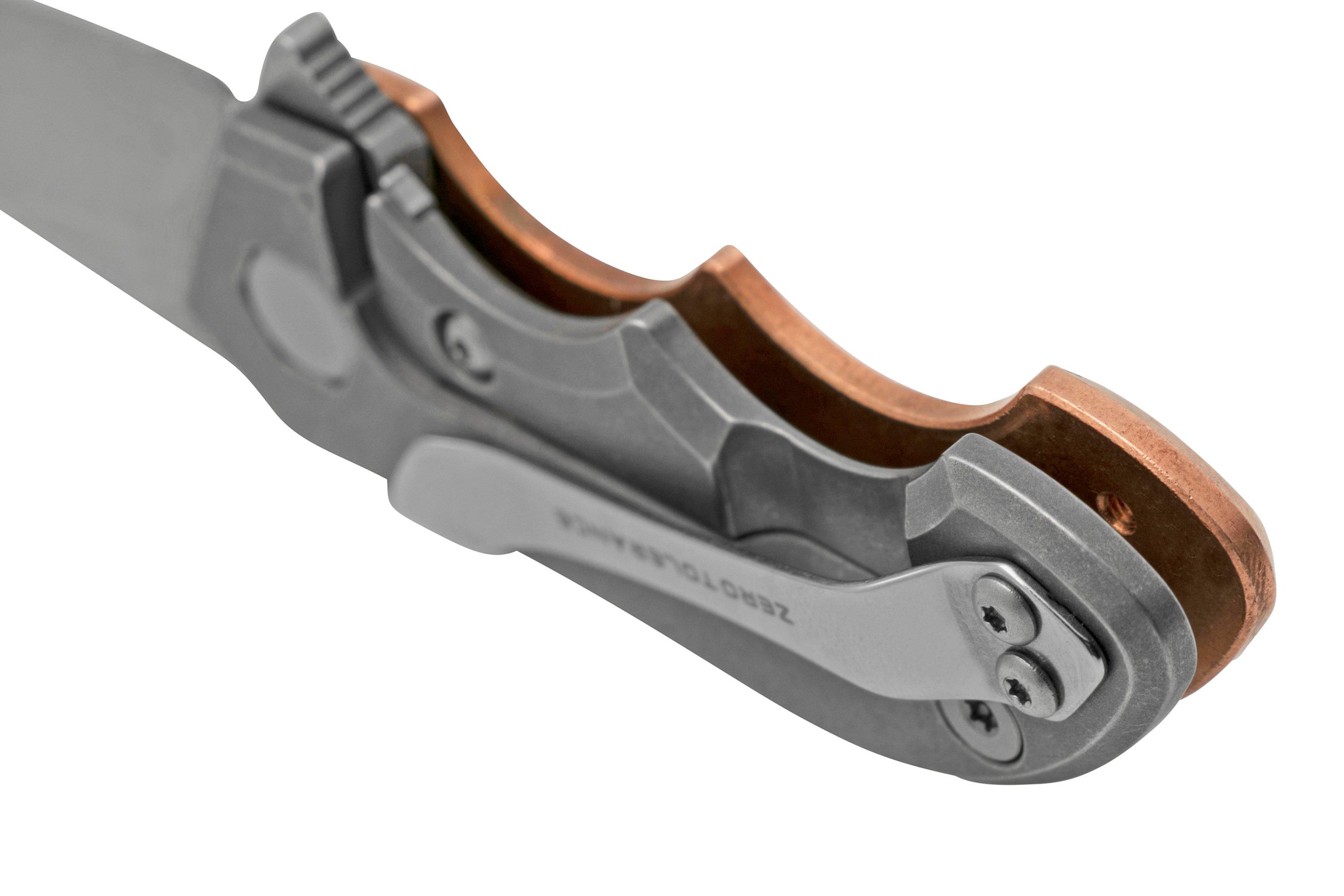 Zero Tolerance 0022CU Copper. Factory Special Edition pocket knife, Tim ...